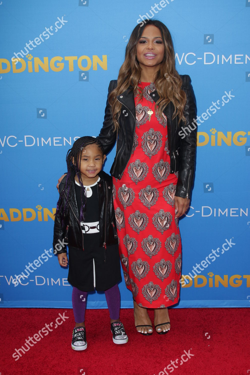 Christina Milian Daughter Violet Madison Nash Editorial Stock Photo ...