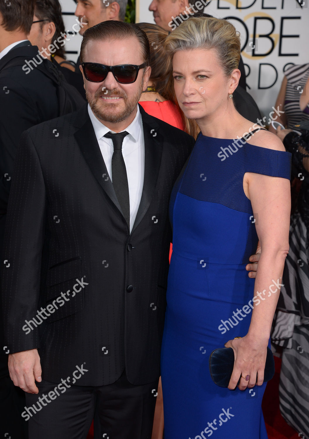 Ricky Gervais Jane Fallon Editorial Stock Photo - Stock Image ...