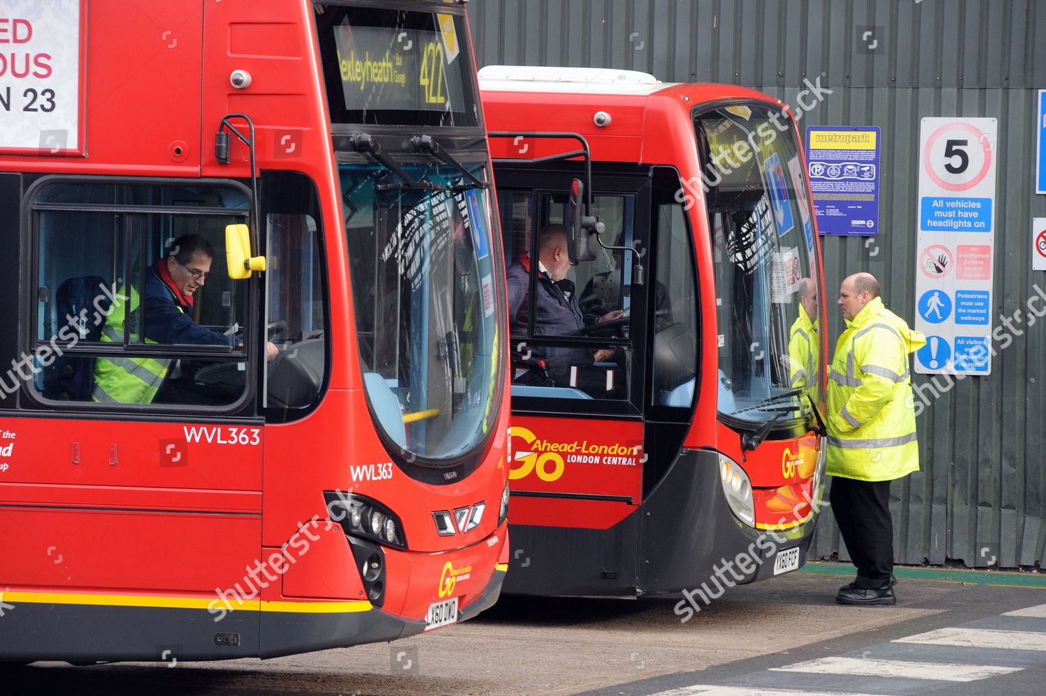 Buses Bexleyheath Bus Garage Which Operated Editorial Stock Photo ...