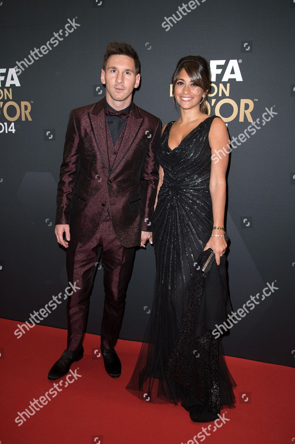 Lionel Messi Antonella Roccuzzo Editorial Stock Photo - Stock Image ...