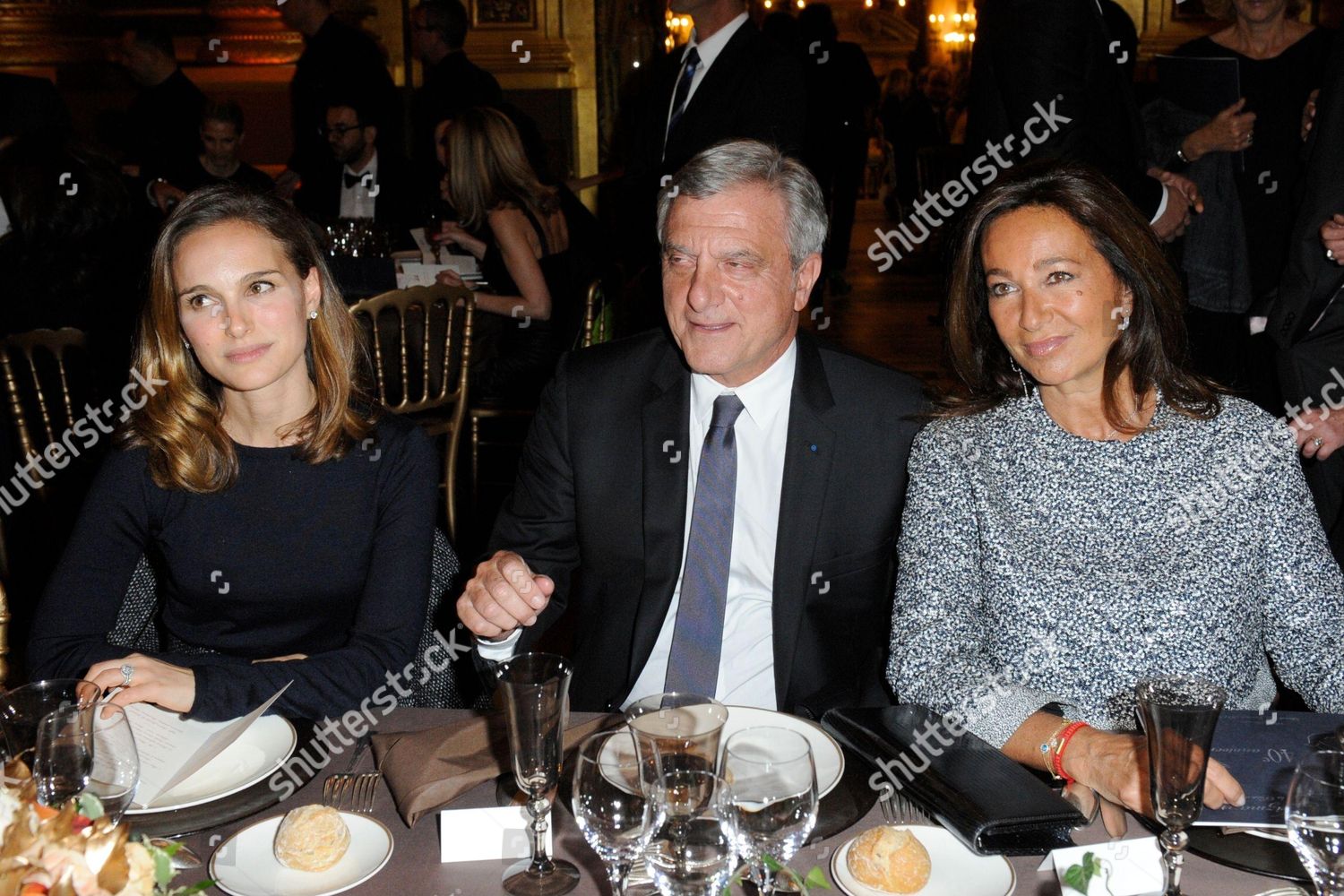 Natalie Portman Sidney Toledano Katia Toledano Editorial Stock Photo ...