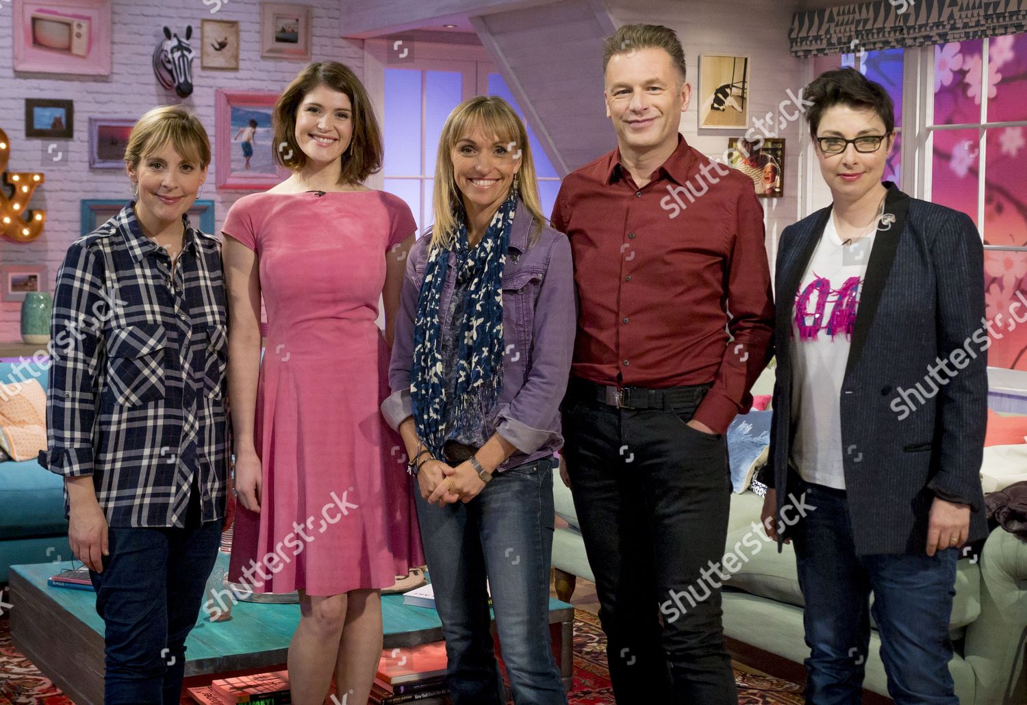 Mel Giedroyc Gemma Arterton Michaela Strachan Editorial Stock Photo ...