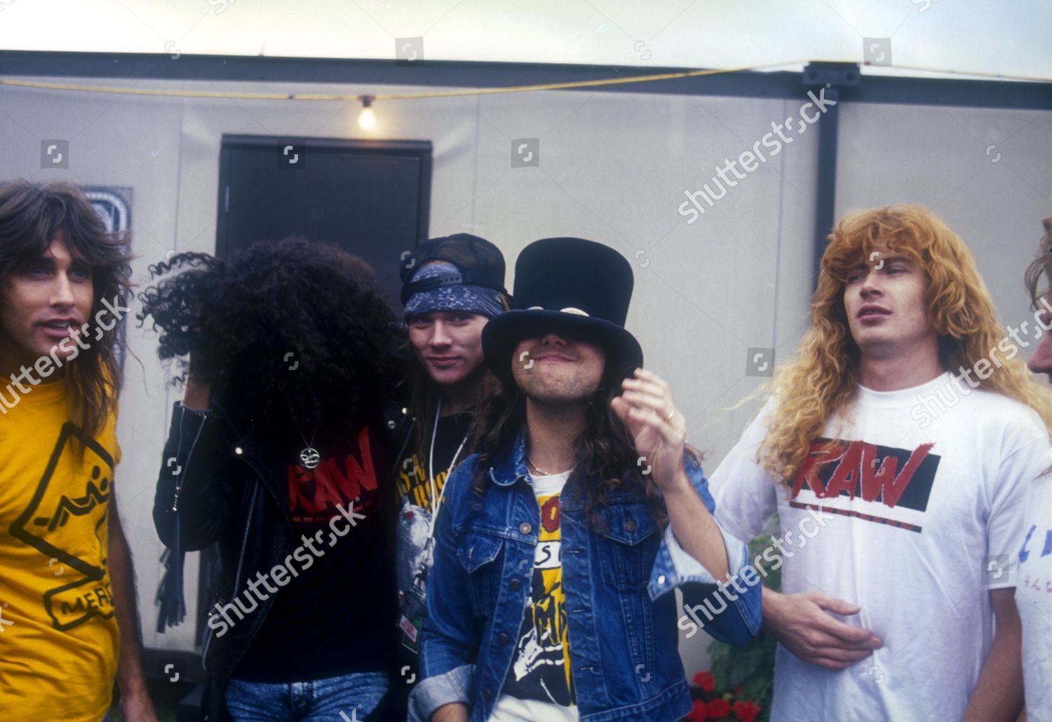 Slash Axl Rose Guns Roses Lars Editorial Stock Photo - Stock Image ...