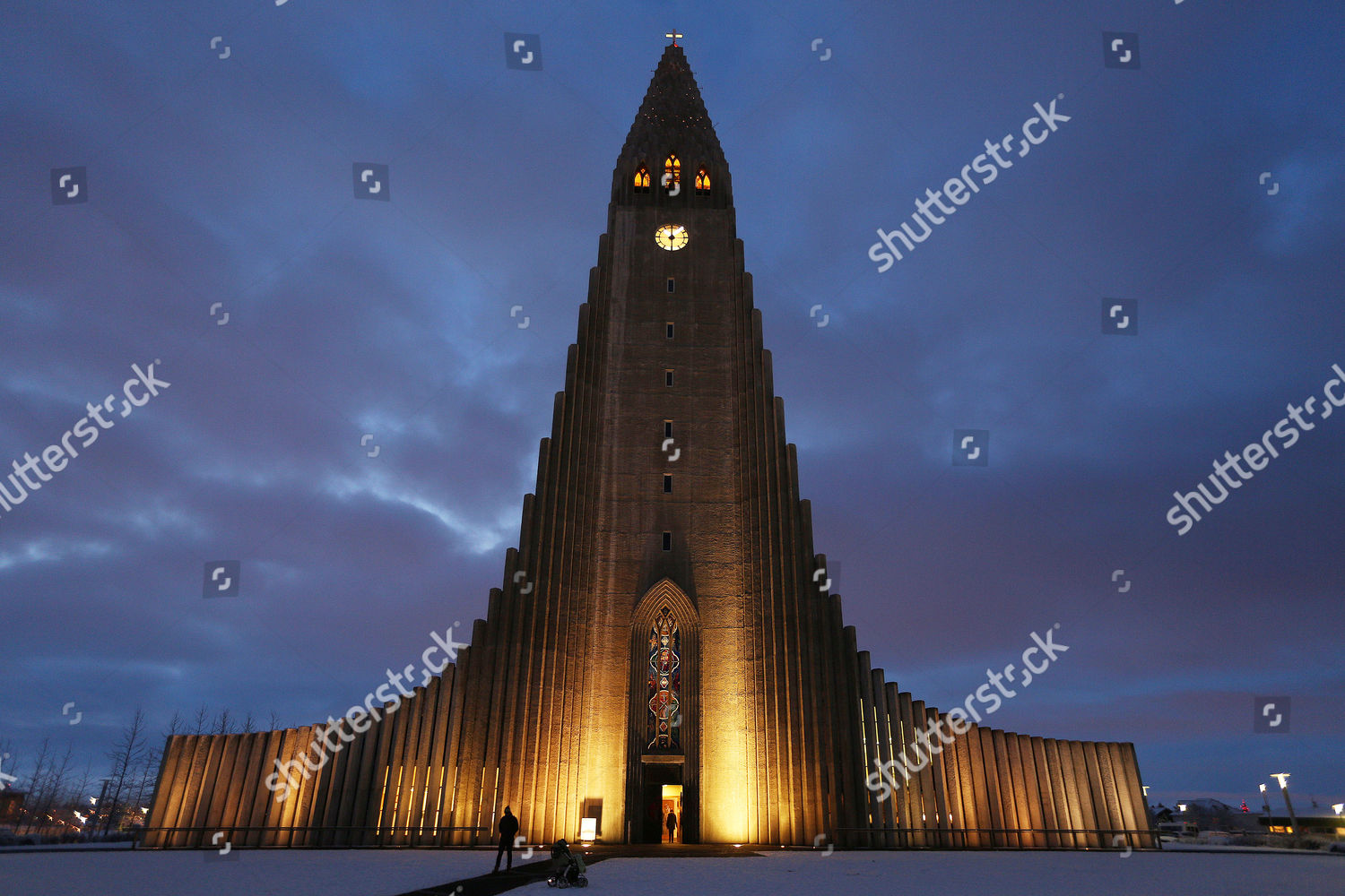 Dawn Church Which Main Landmark Tower Editorial Stock Photo - Stock ...