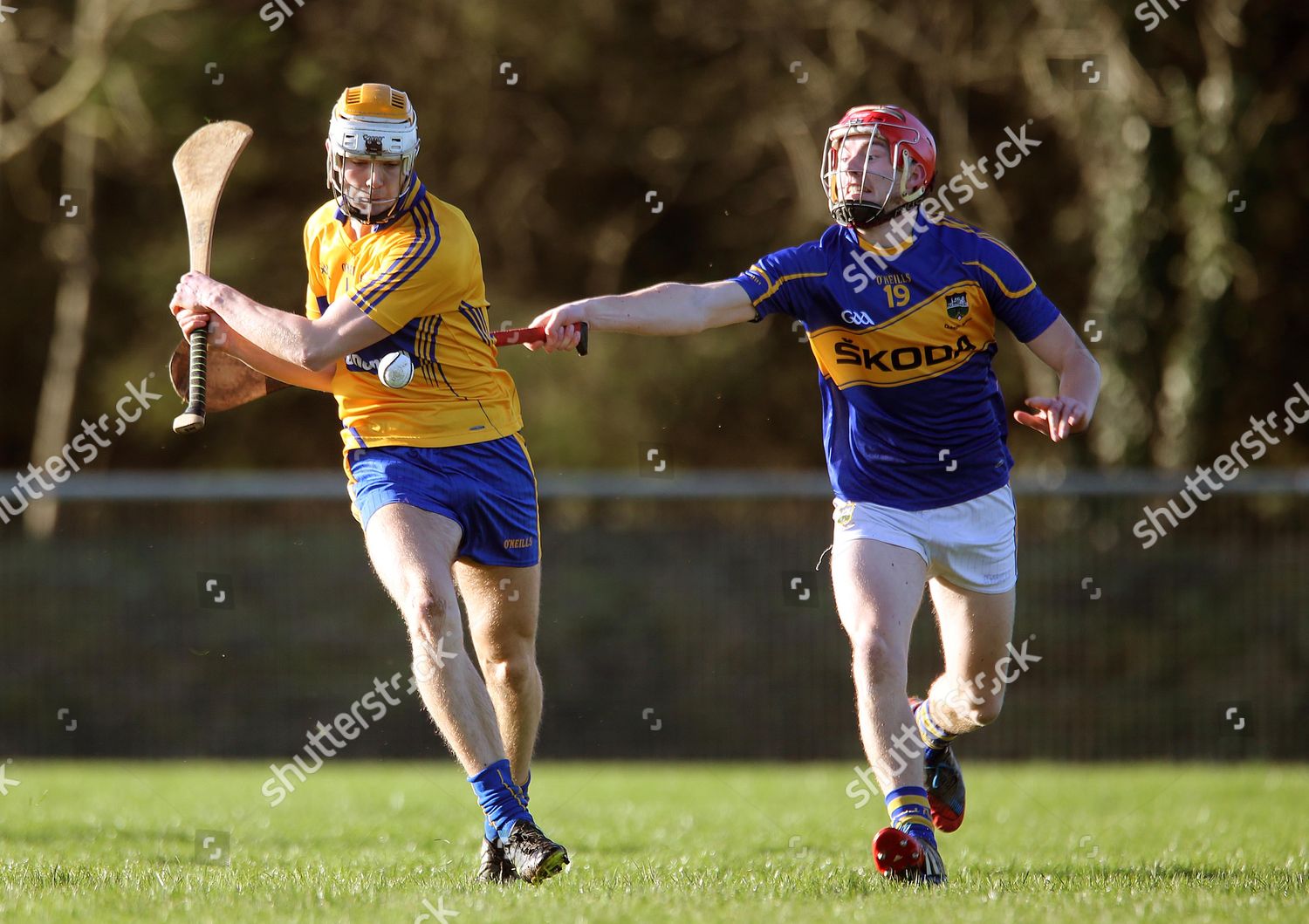 Clares Aaron Cunningham Stephen Maher Tipperary Editorial Stock Photo ...