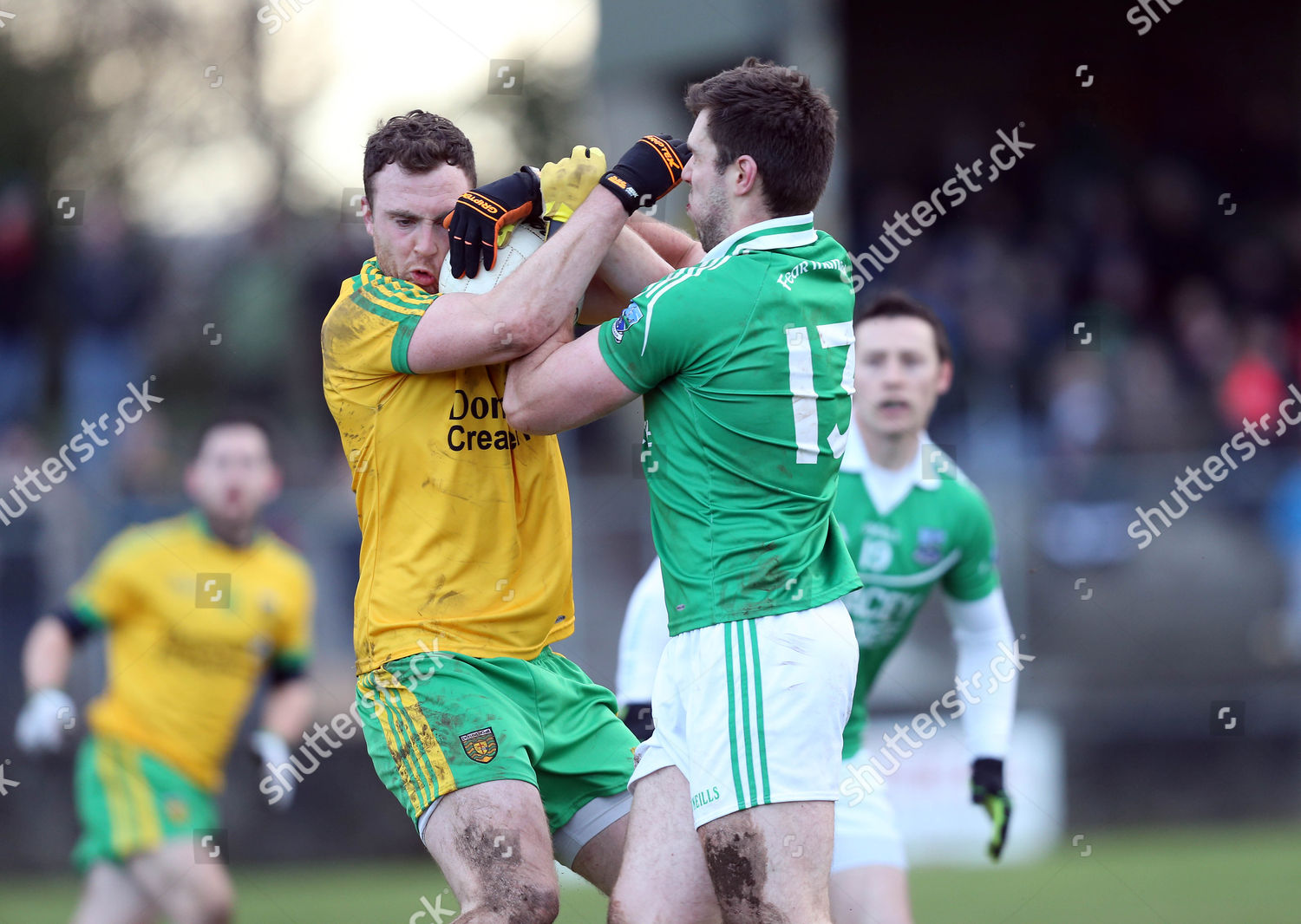 Martin Mcelhinney Donegal Ryan Jones Fermanagh Editorial Stock Photo ...