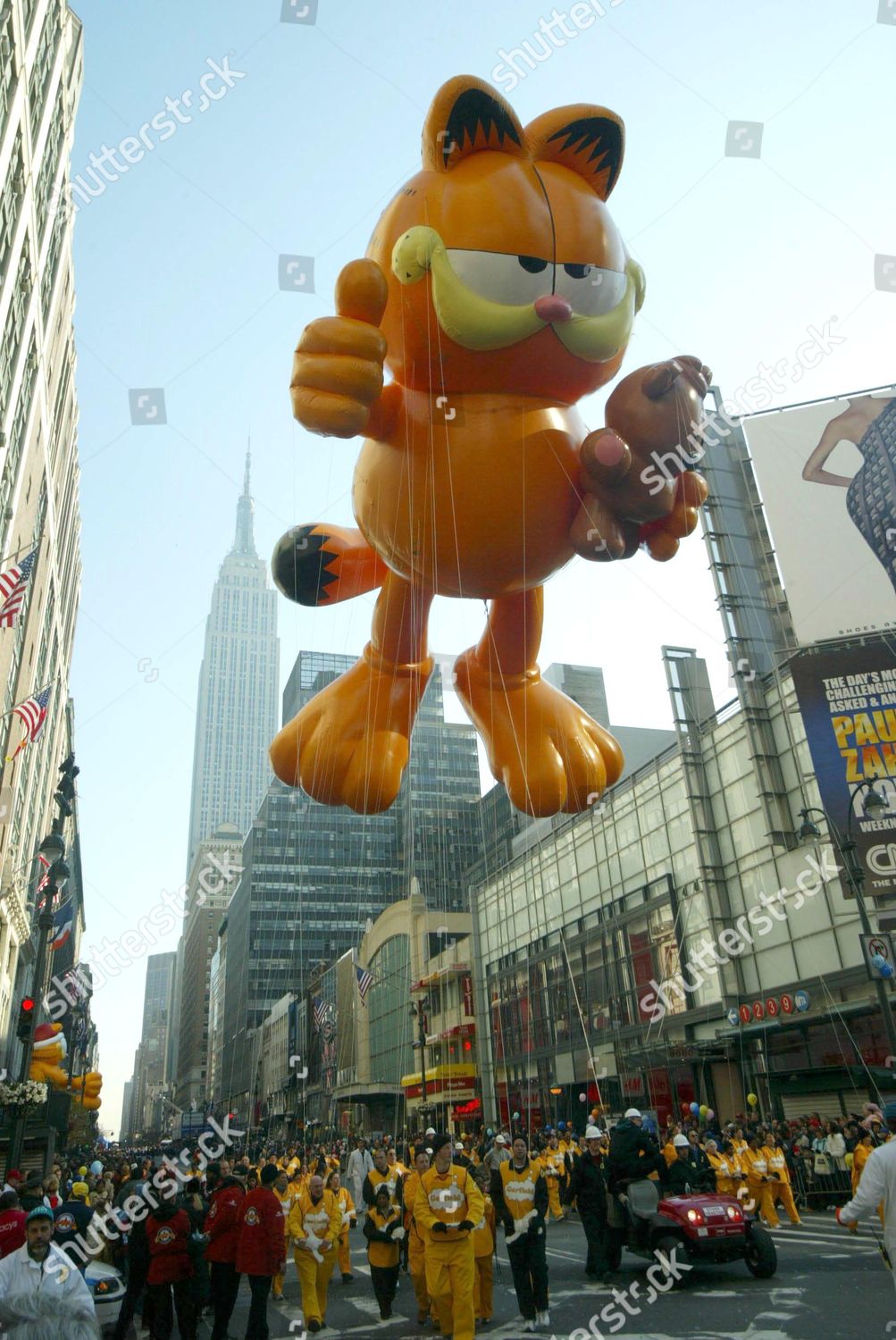 Garfield Balloon Passing Front Macys Editorial Stock Photo - Stock ...