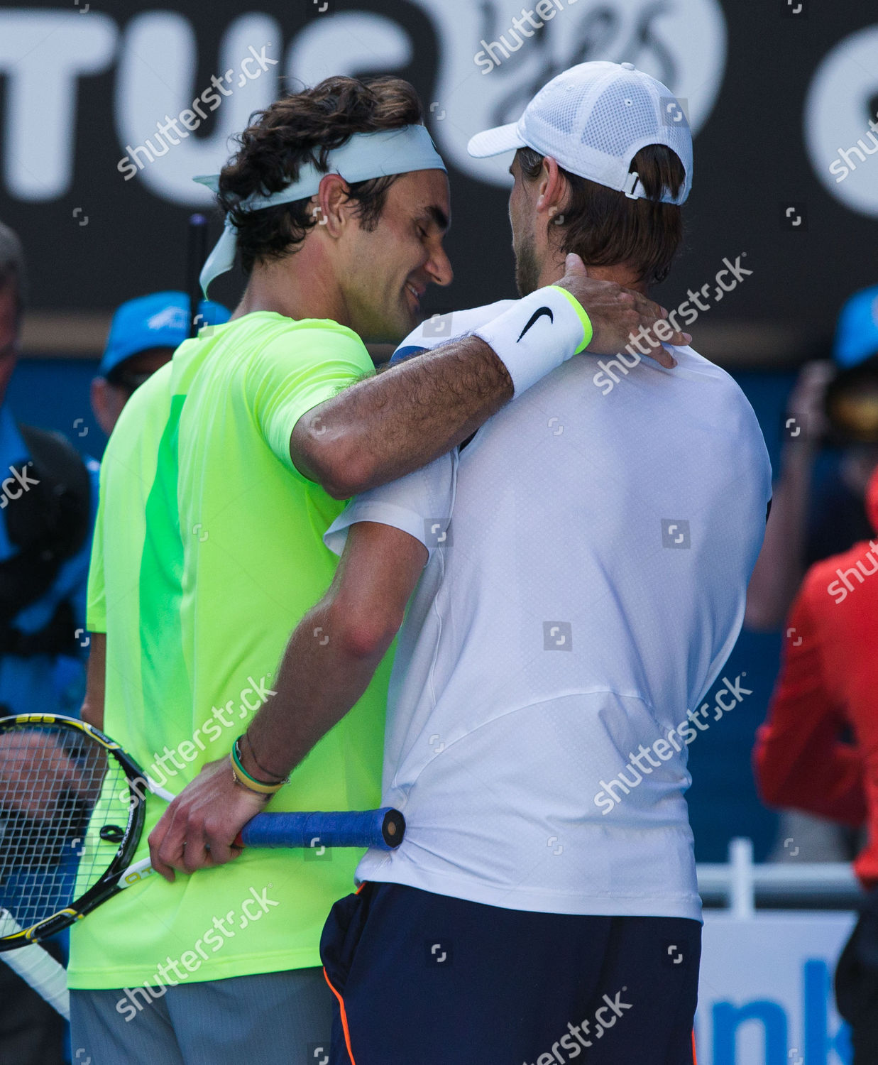 Roger Federer Andreas Seppi Editorial Stock Photo - Stock Image ...