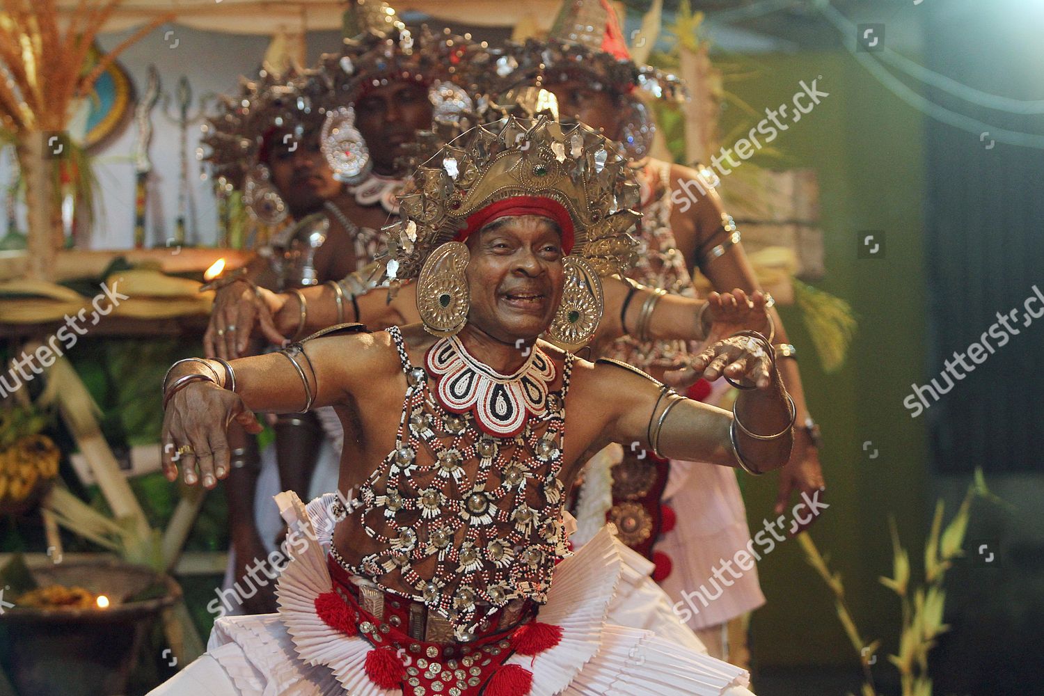 Sri Lankan Traditional Kandyan Dancers Perform Editorial Stock Photo ...