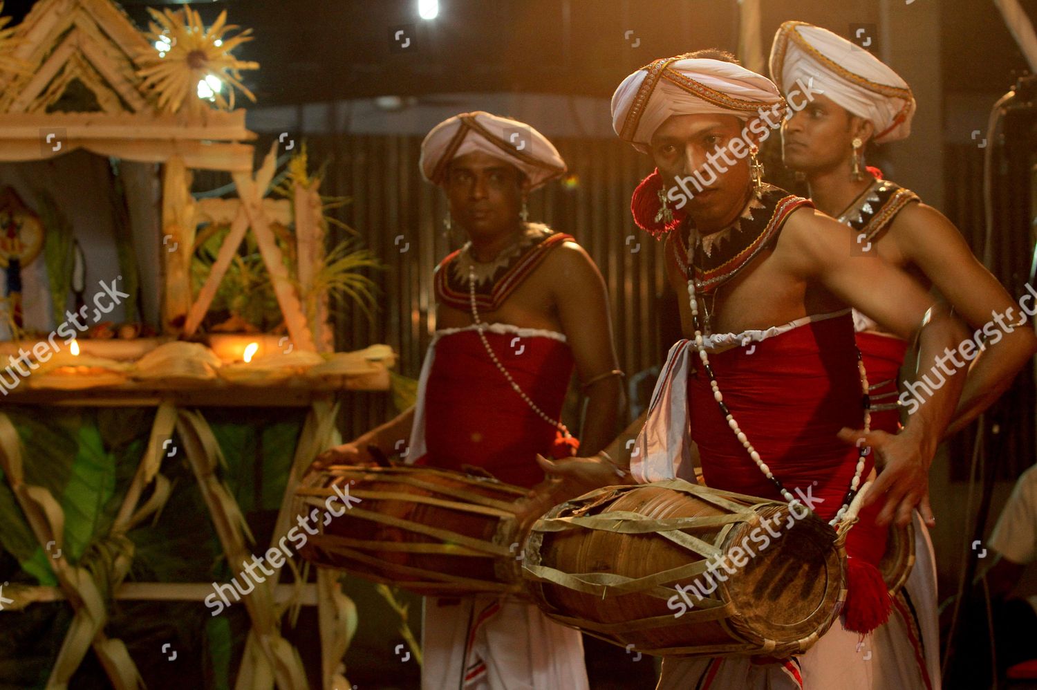 Sri Lankan Traditional Drummers Perform During Editorial Stock Photo ...