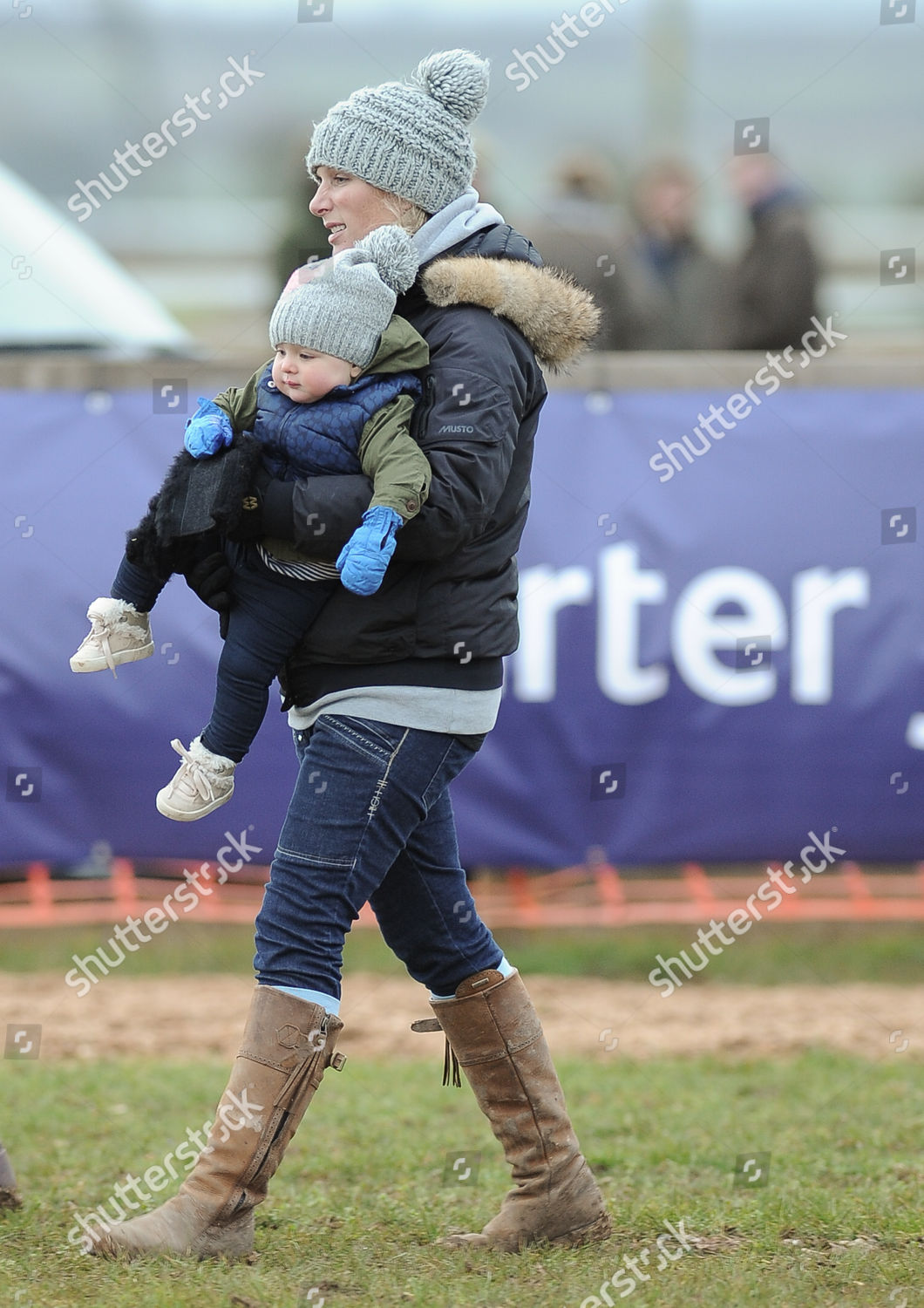 Zara Tindall Daughter Mia Grace Tindall Editorial Stock Photo - Stock ...