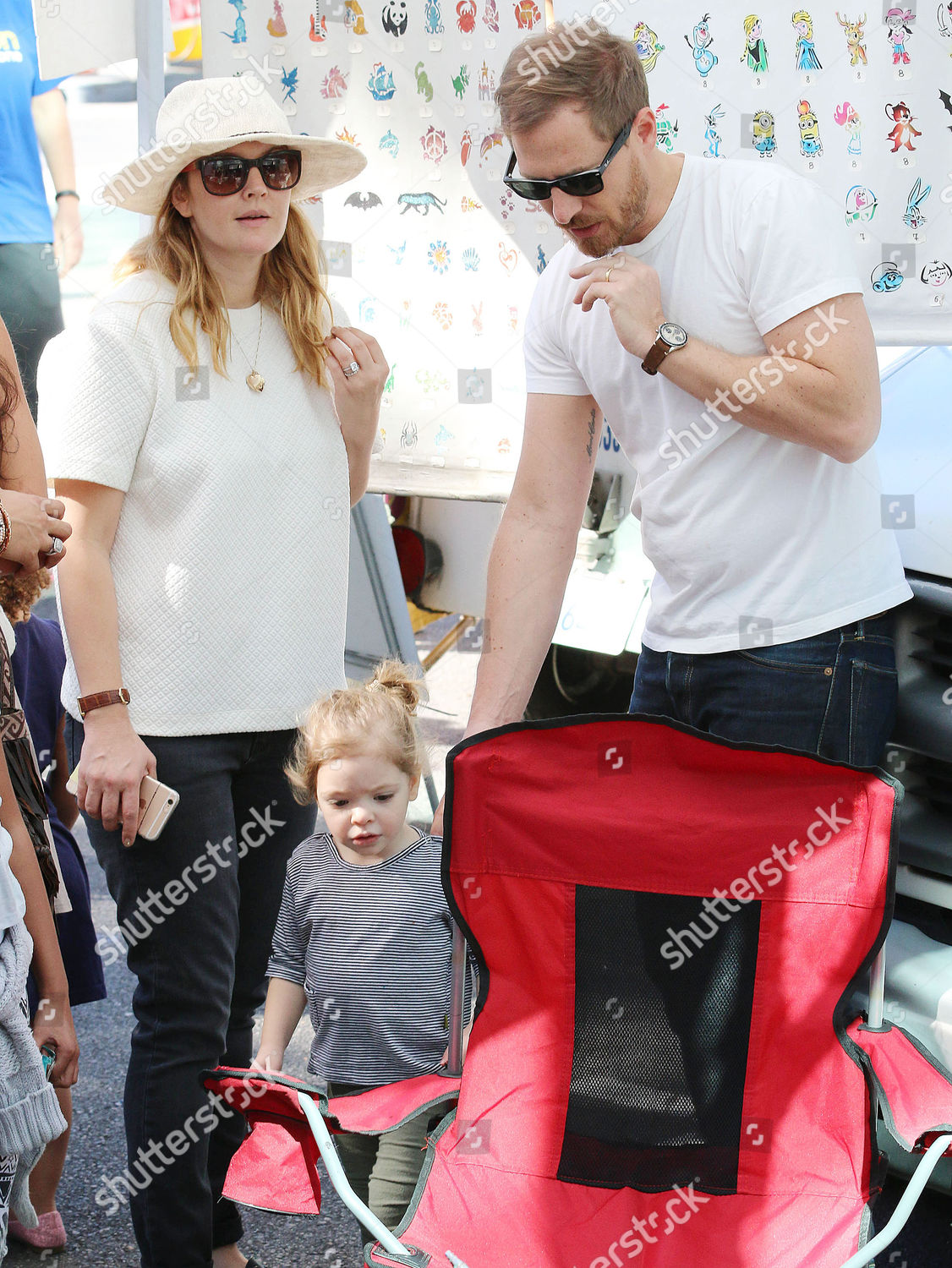 Drew Barrymore Will Kopelman Olive Barrymore Editorial Stock Photo ...