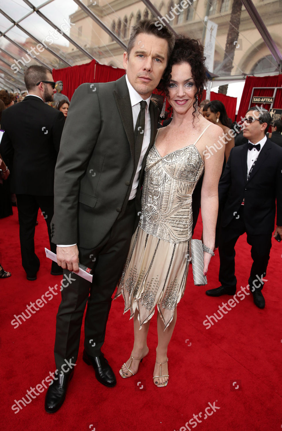 Ethan Hawke Heather Rutledge Editorial Stock Photo - Stock Image ...
