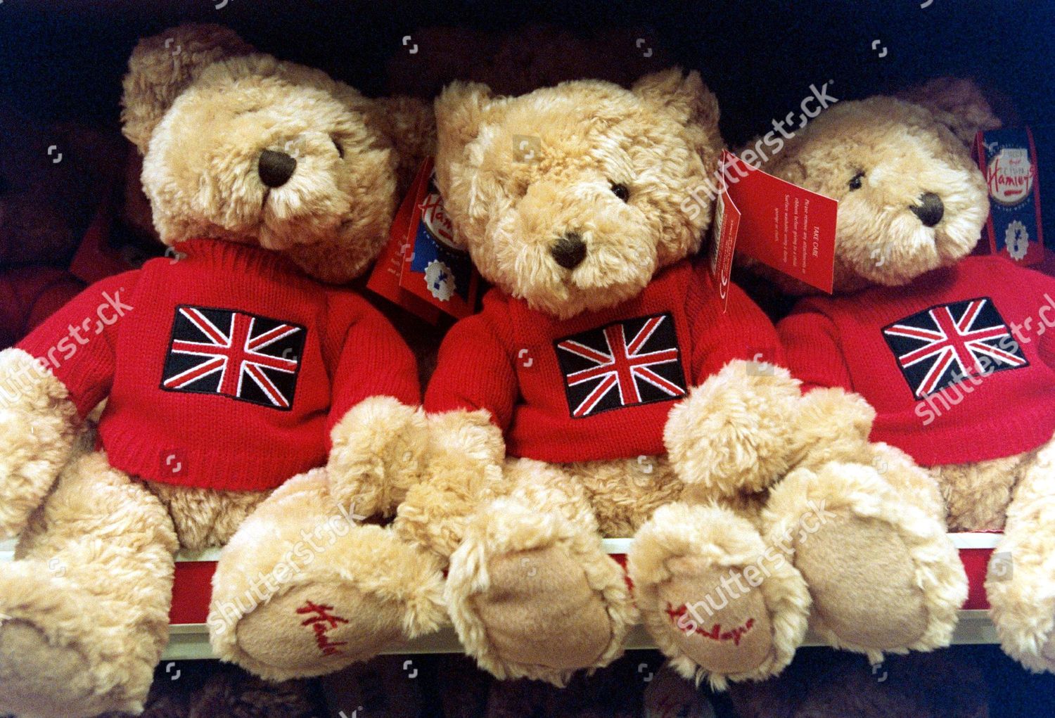 Teddy Bears Wearing Union Jack Jumpers Editorial Stock Photo - Stock ...