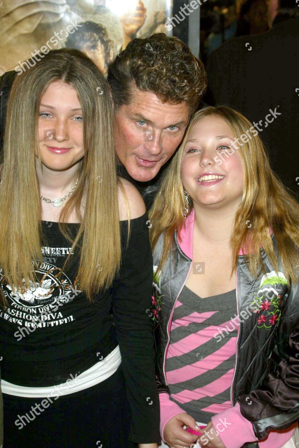 David Hasselhoff Children Editorial Stock Photo - Stock Image ...