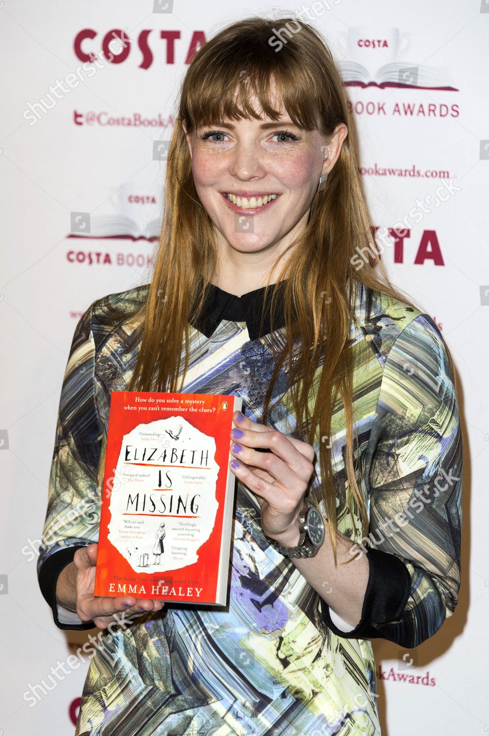 Emma Healey Her Book Elizabeth Missing Editorial Stock Photo - Stock ...