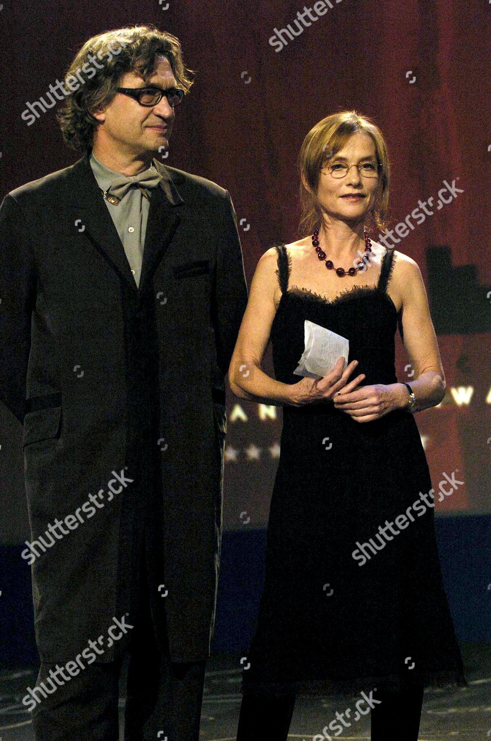 Wim Wenders Isabelle Huppert Editorial Stock Photo - Stock Image ...
