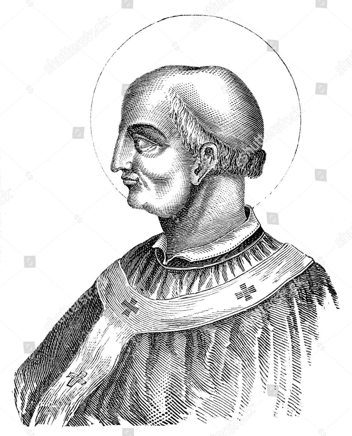 Saint Anacletus Cletus 3rd Pope Anaklet Editorial Stock Photo - Stock ...