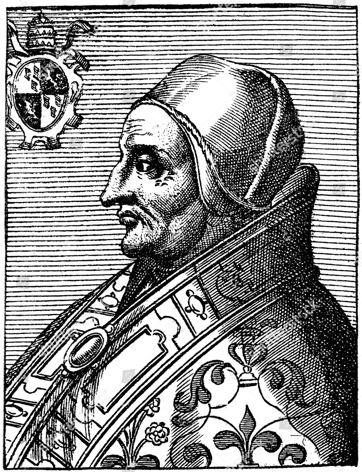 Pope Adrian Vi Hadrianus Vi Born Editorial Stock Photo - Stock Image ...