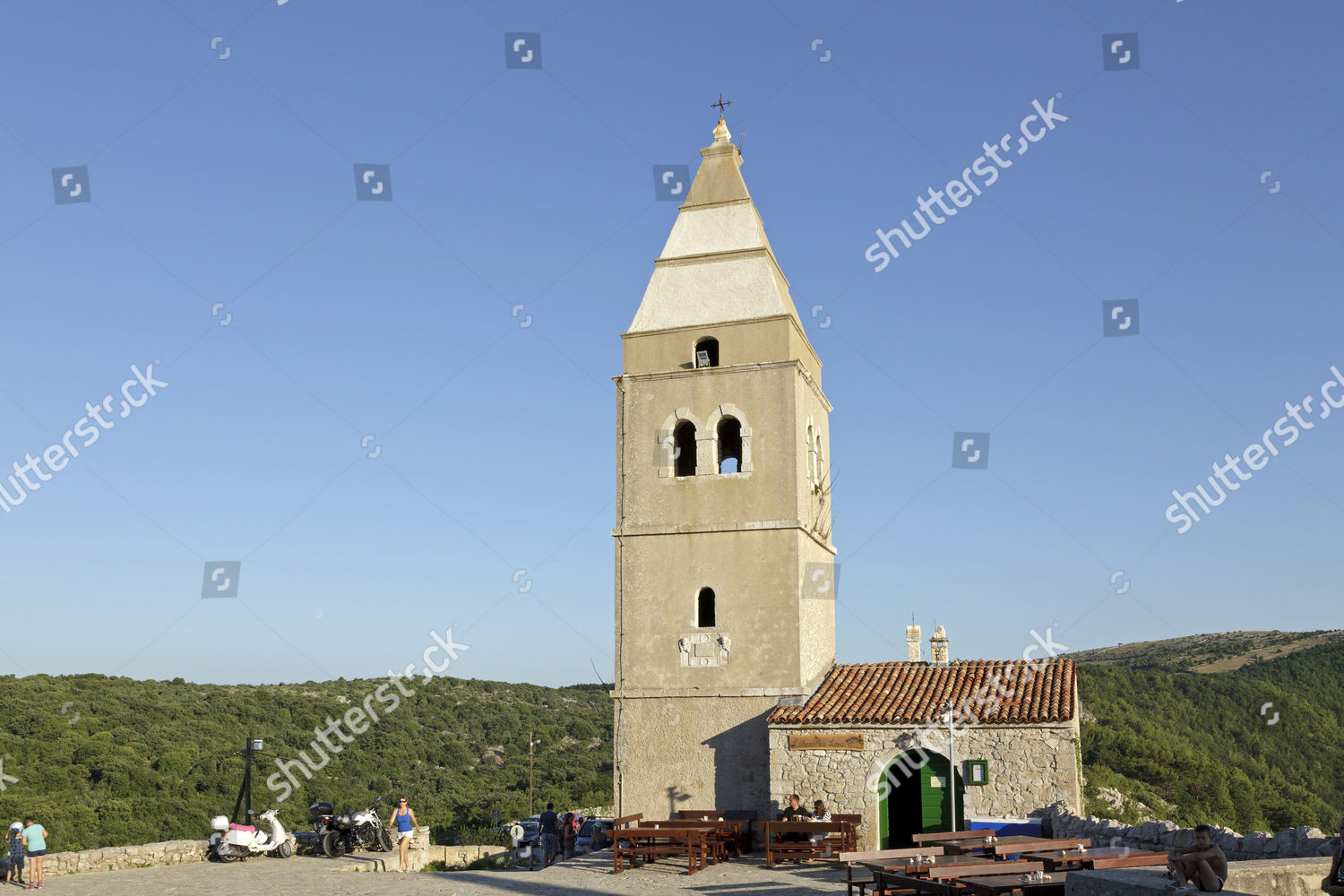 Restaurant Former Pirates Nest Lubenice Island Editorial Stock Photo ...