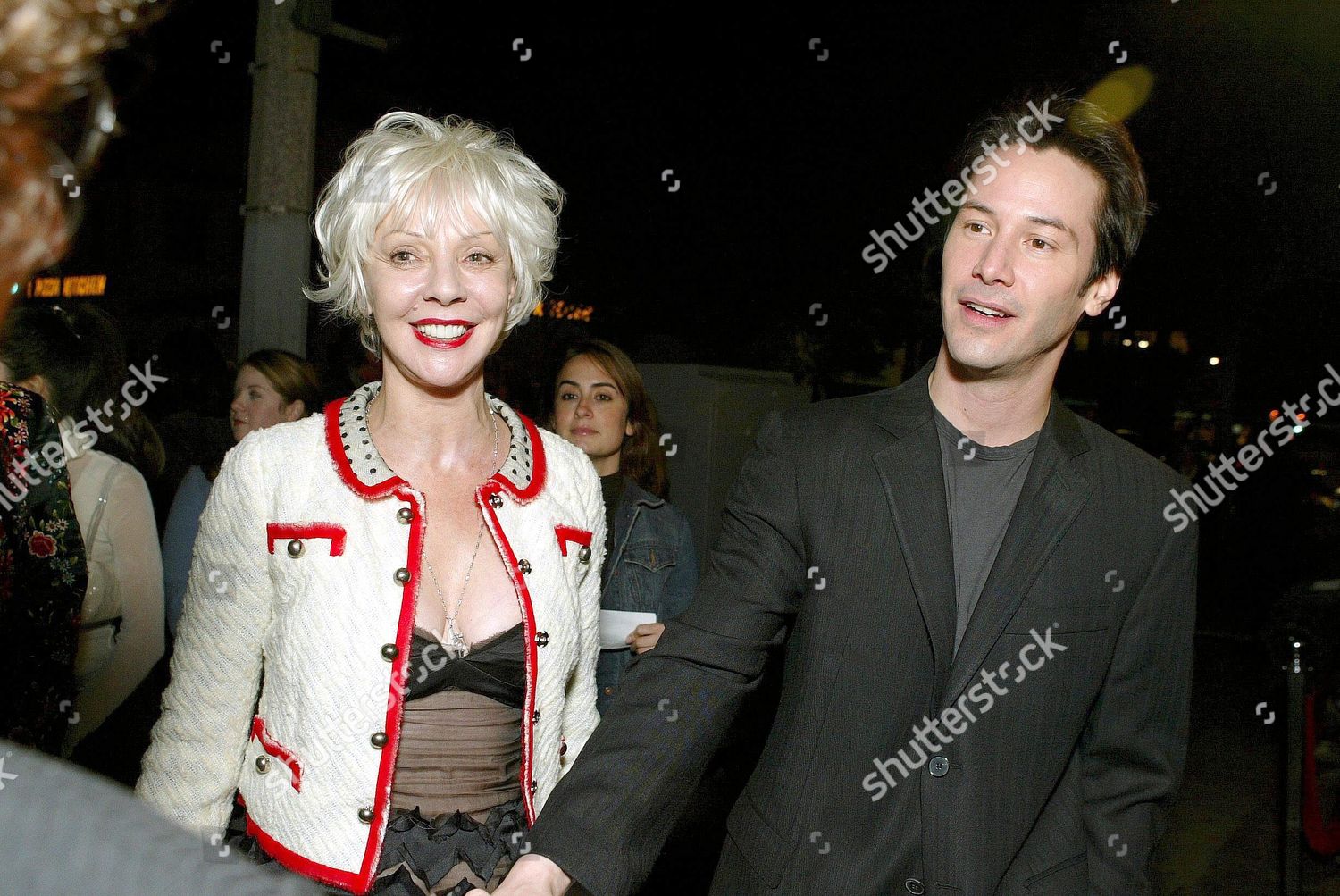 Mother Patricia Taylor Keanu Reeves Editorial Stock Photo - Stock Image ...