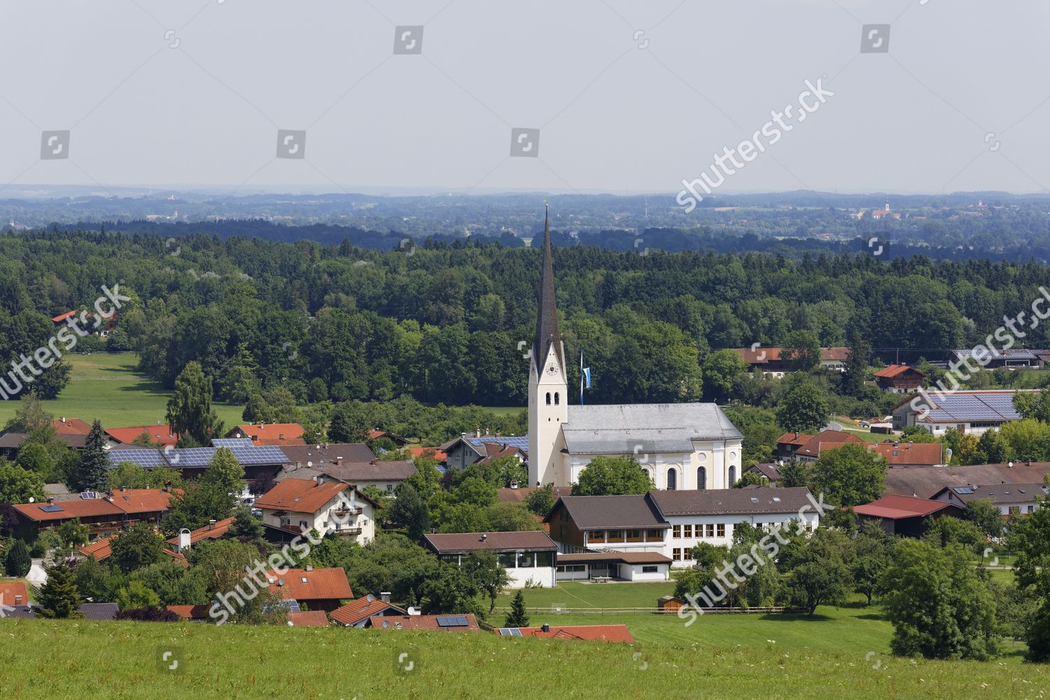 Townscape Au Bei Bad Aibling Bad Editorial Stock Photo - Stock Image ...