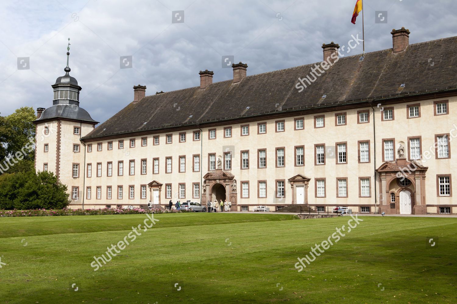 Imperial Abbey Corvey Unesco World Heritage Editorial Stock Photo ...