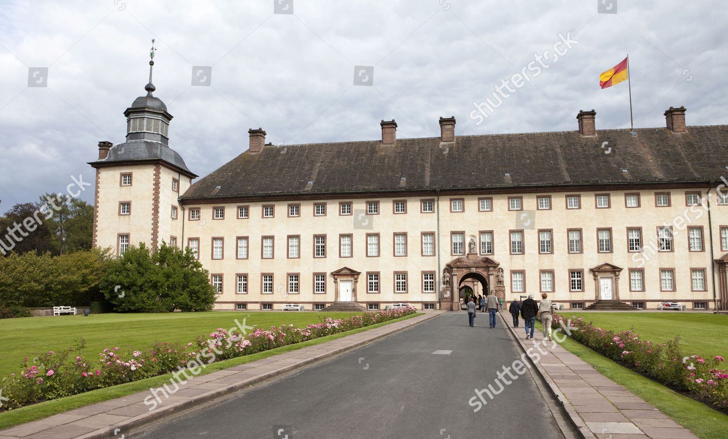 Imperial Abbey Corvey Unesco World Heritage Editorial Stock Photo ...