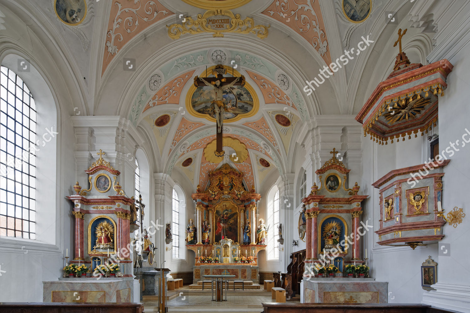 Parish Church St Michael Built By Editorial Stock Photo - Stock Image ...