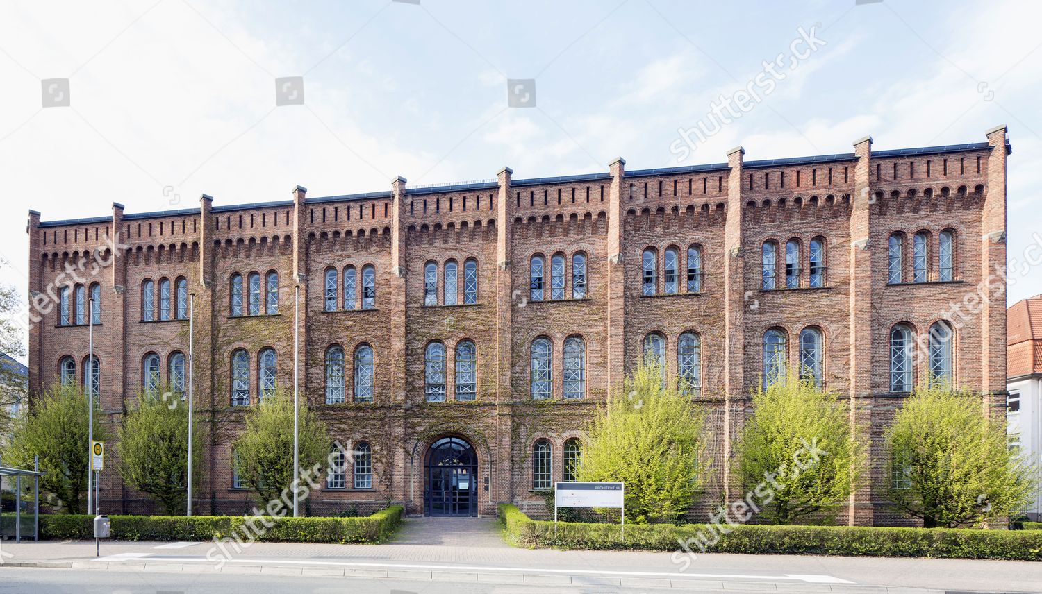 Main Building Architecture Department Jade University Editorial Stock ...