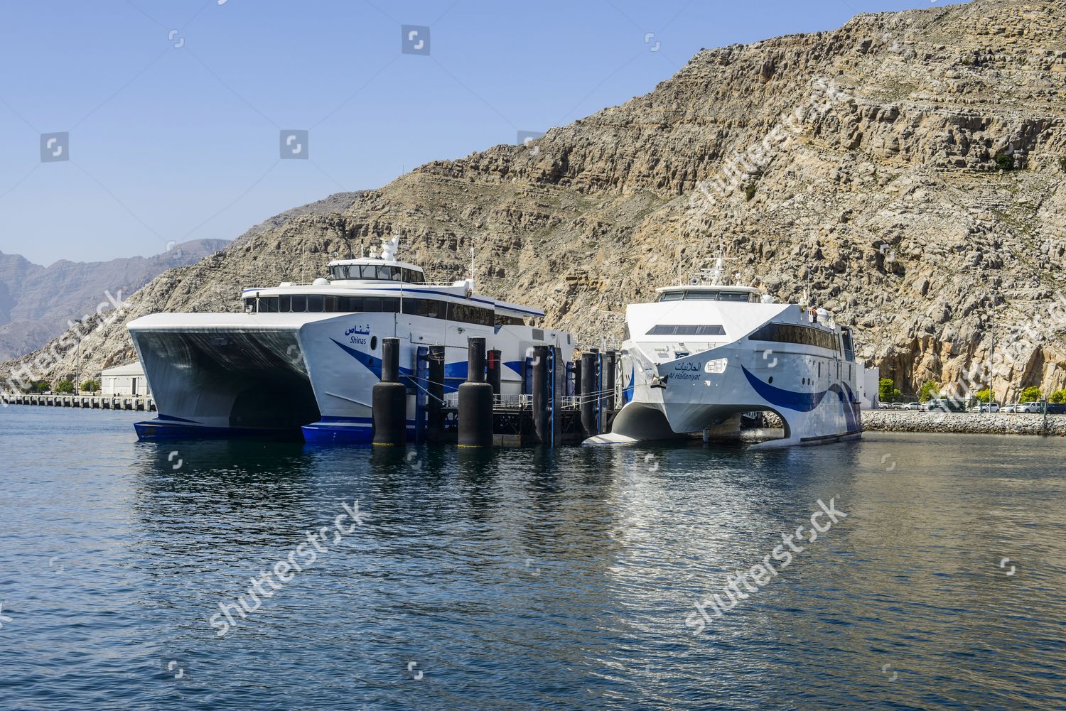 Fast Ferry Khasab Muscat Khasab Musandam Editorial Stock Photo - Stock ...