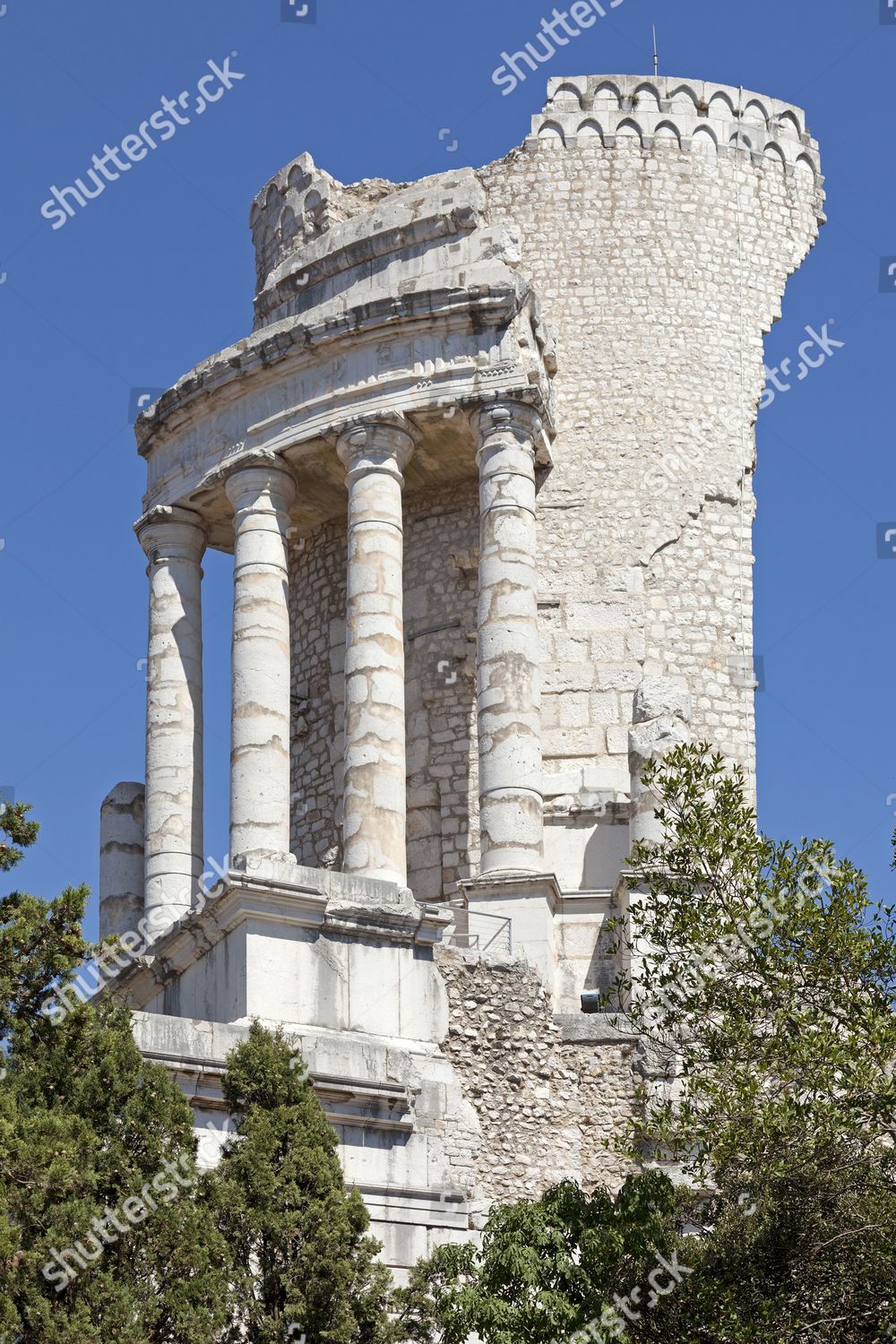 Tropaeum Alpium Des Alpes La Turbie Editorial Stock Photo - Stock Image ...