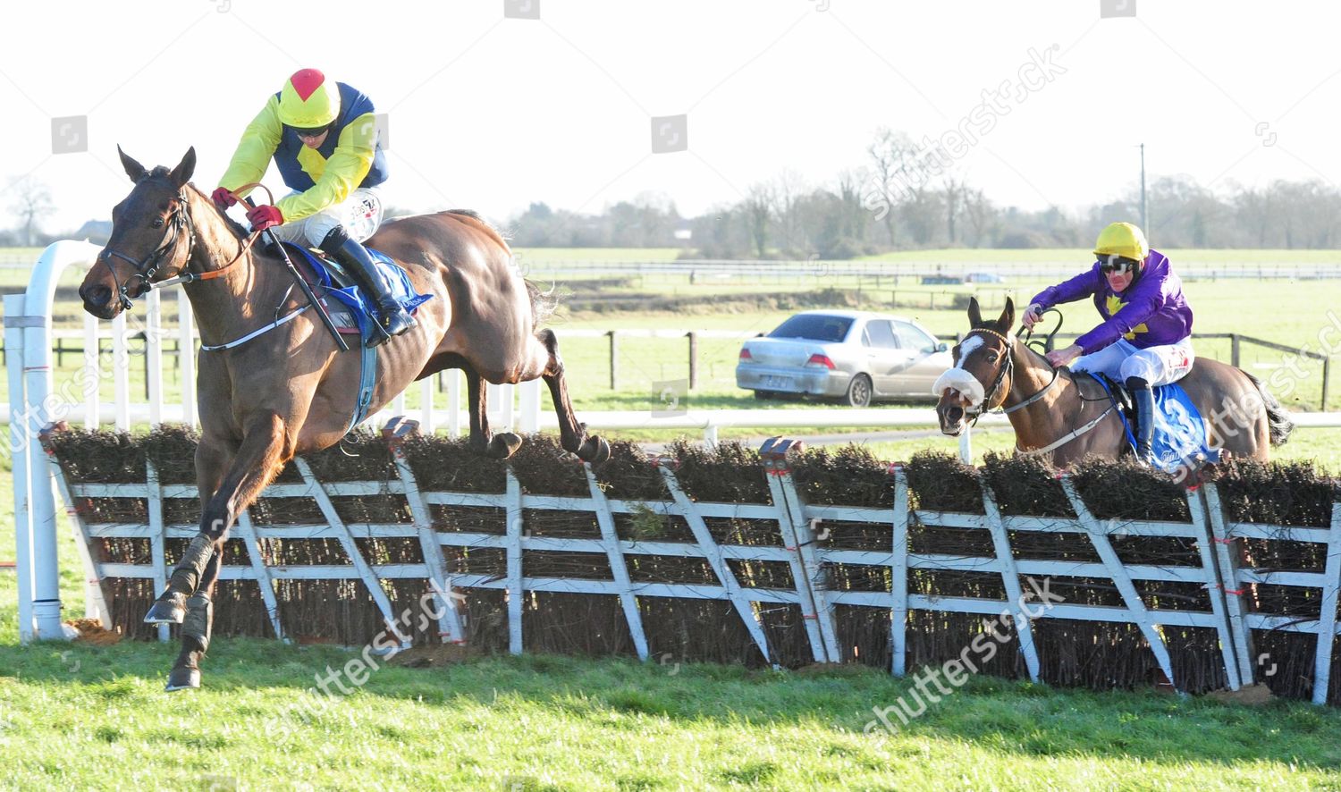 Fairyhouse Hostile Fire Davy Condon Jump Editorial Stock Photo - Stock ...