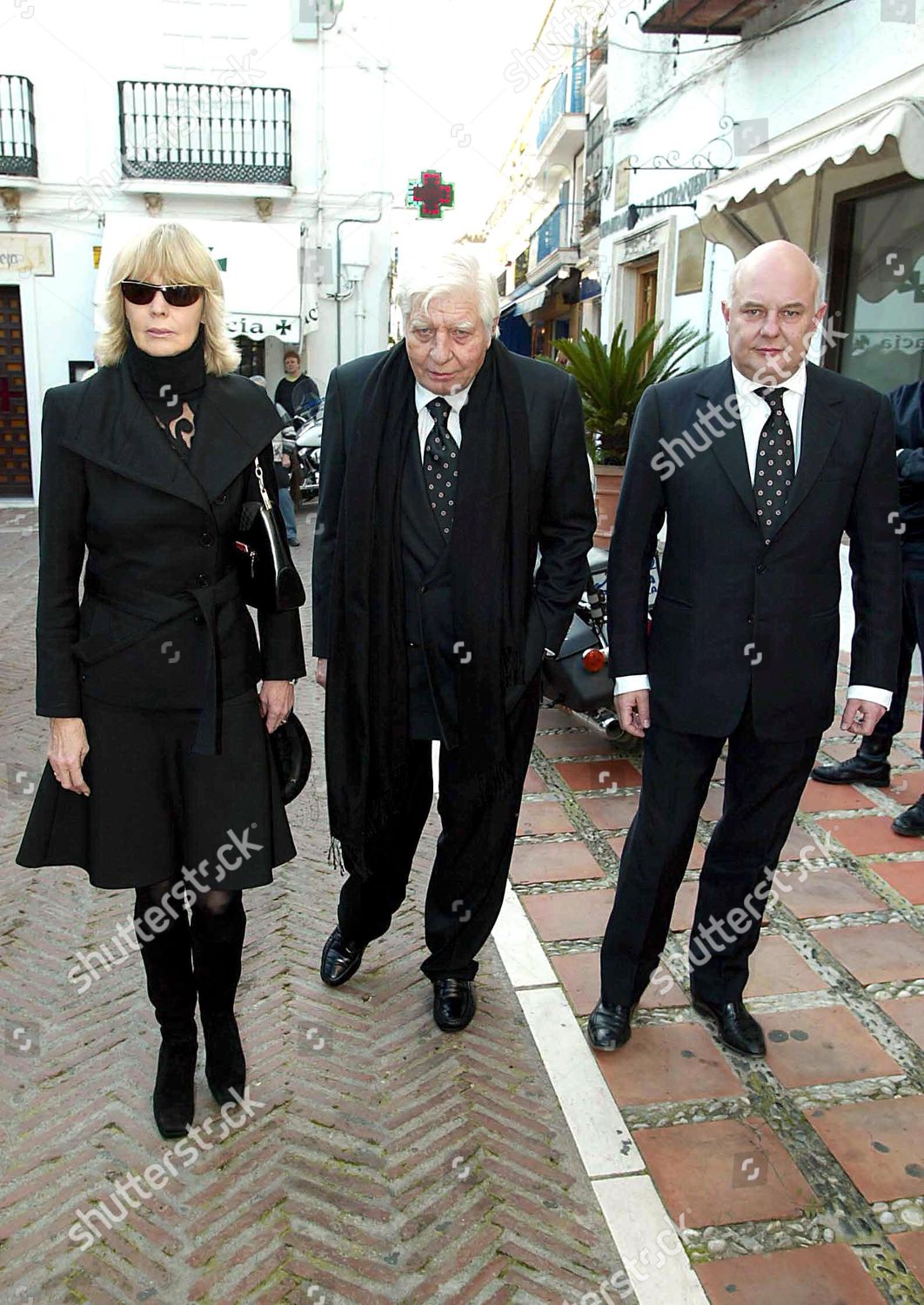 Gunter Sachs Wife Mirja Sachs Son Editorial Stock Photo - Stock Image ...