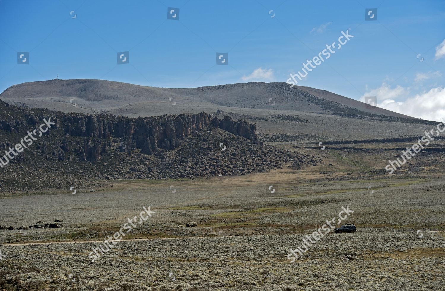 Volcanic Mountain Range Mount Tulu Dimtu Editorial Stock Photo - Stock ...