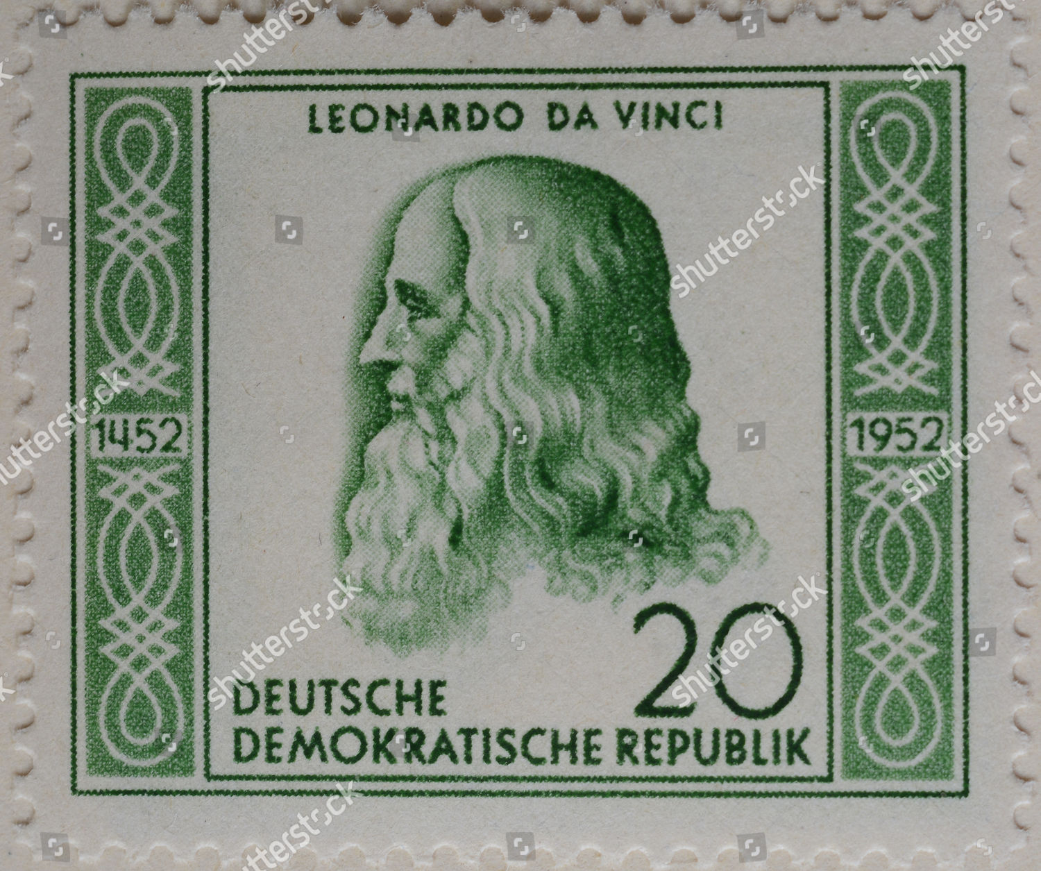 Leonardo Da Vinci Artist Intellectual Italian Editorial Stock Photo ...