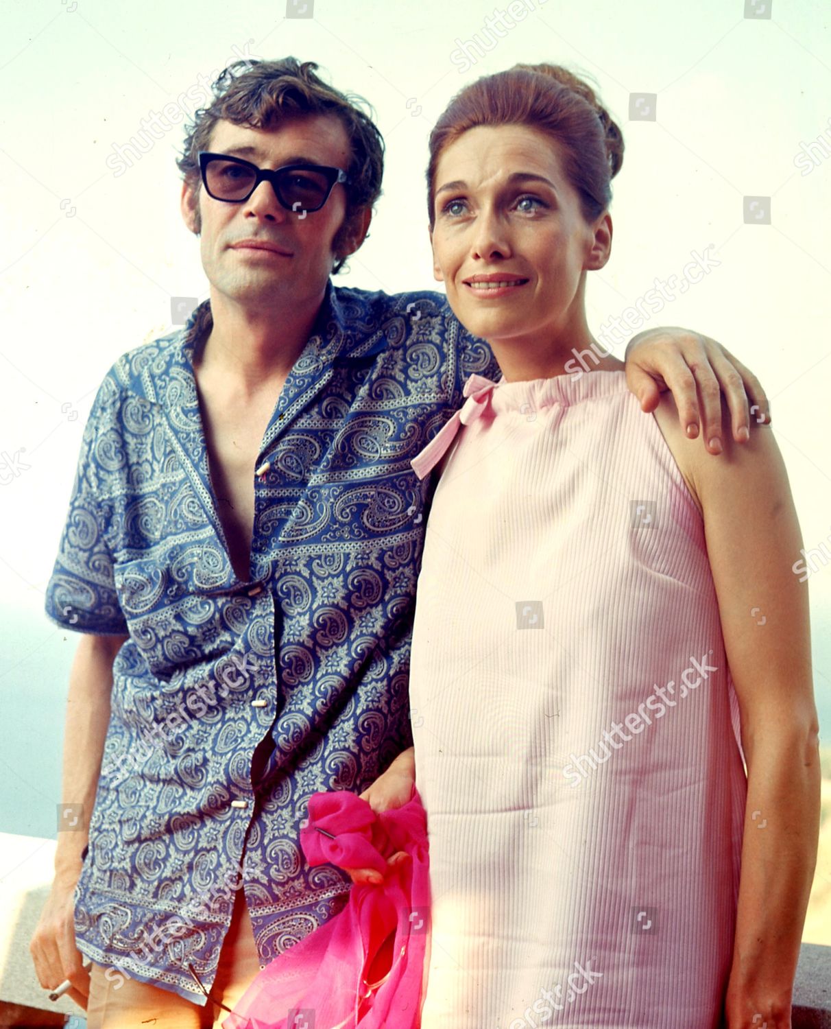 Peter Otoole Wife Sian Phillips Sicily Editorial Stock Photo - Stock ...