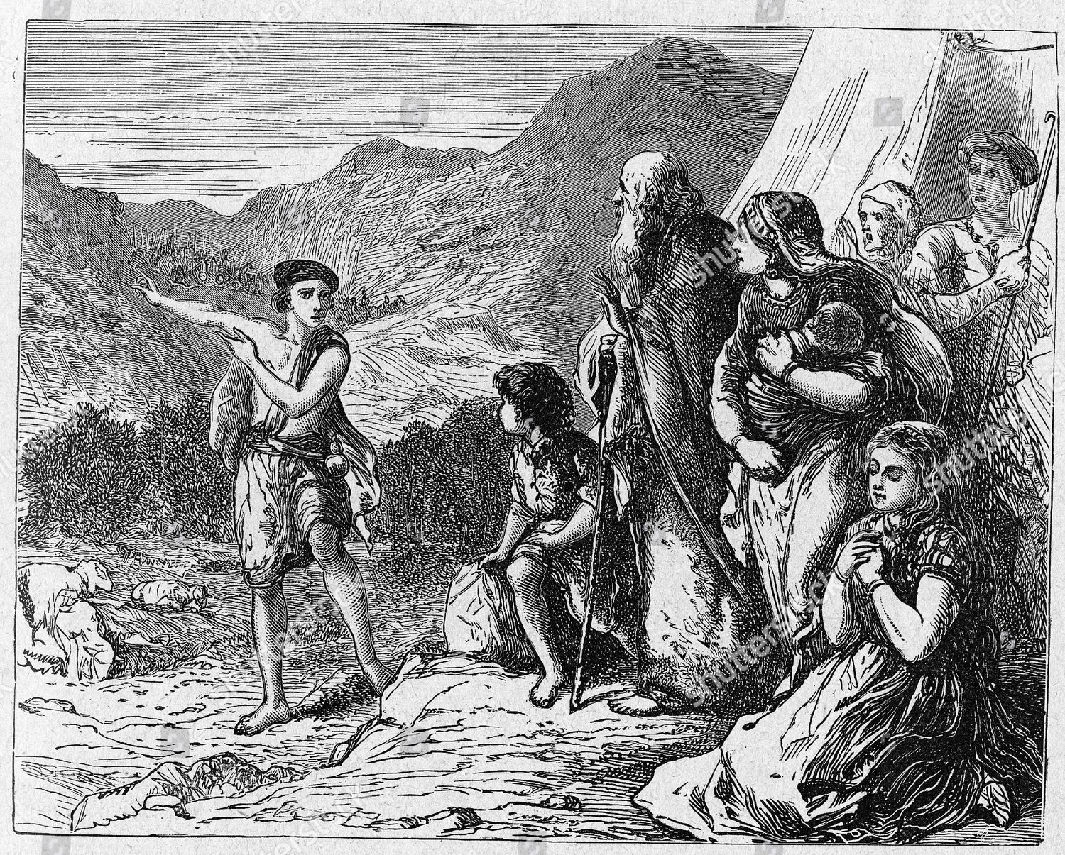 Pharaoh Chase Israelites Editorial Stock Photo - Stock Image | Shutterstock