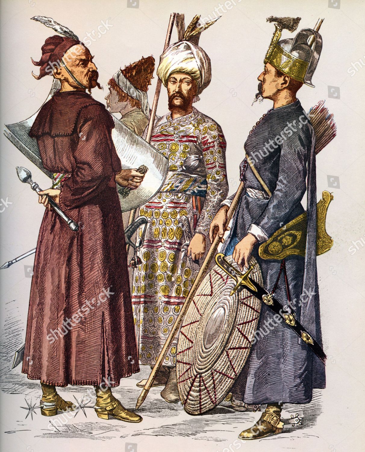 Ottoman Empireturkish Soldiers Seventeenth Eighteenth Centuries ...