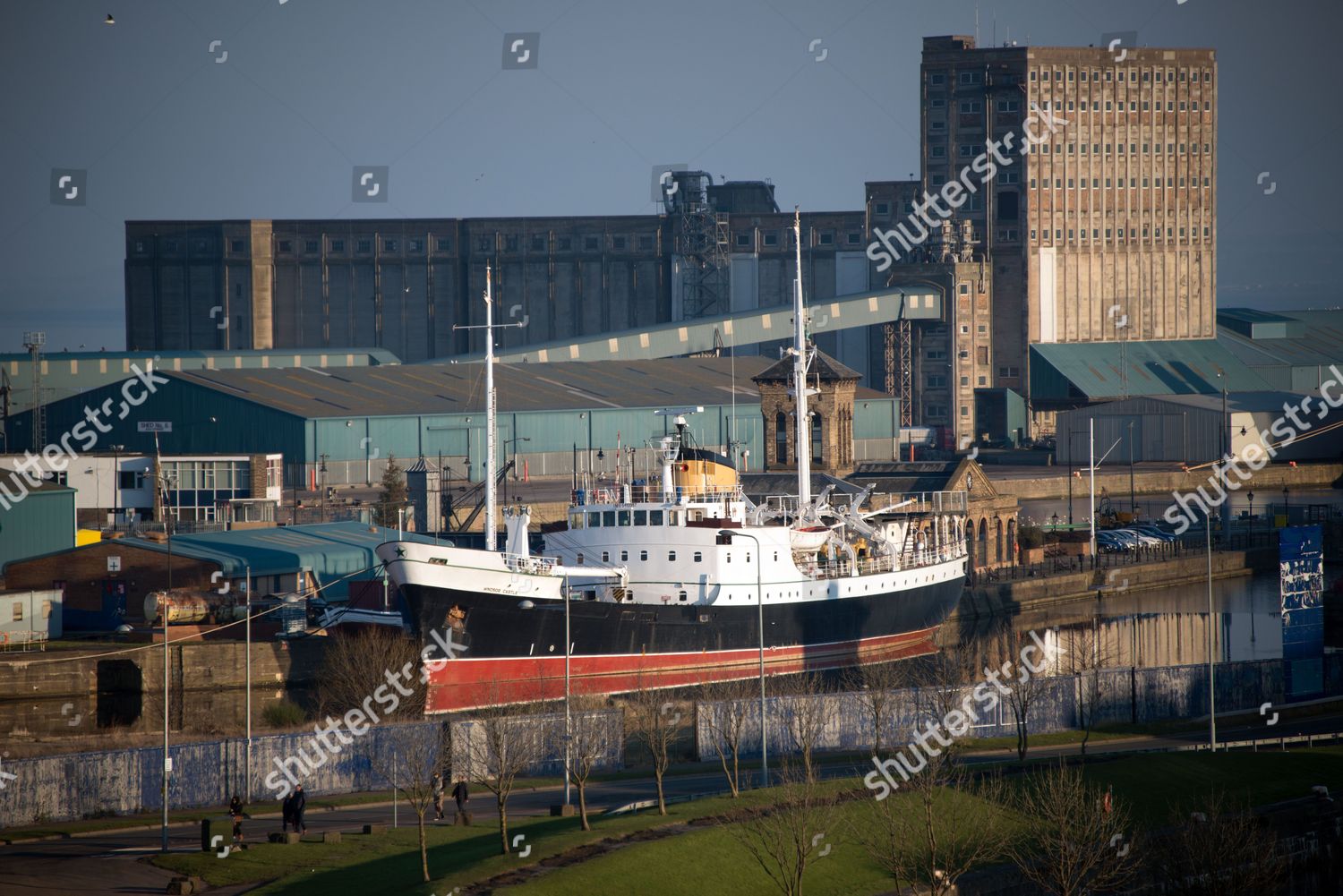 Mv Windsor Castle Pictured Royal Yacht Editorial Stock Photo - Stock ...