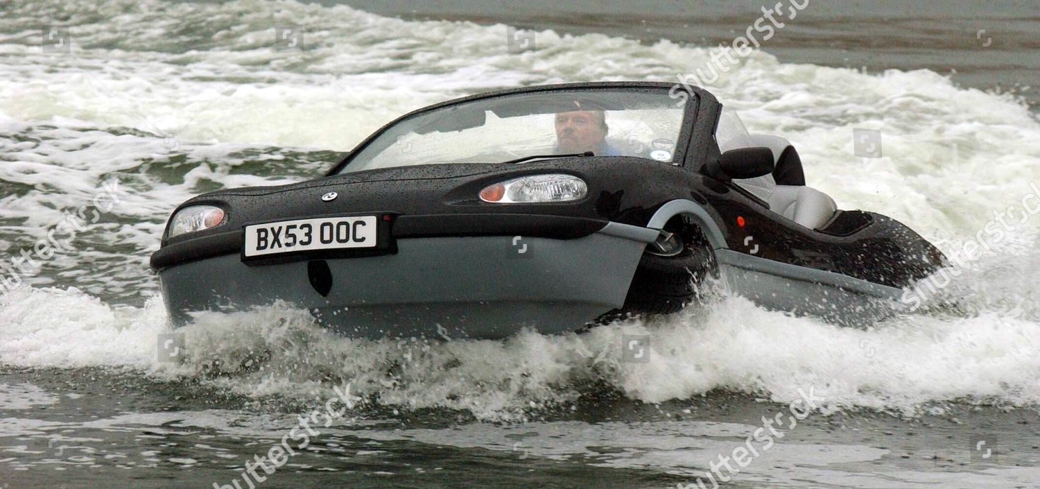 Richard Branson Gibbs Aquada Amphibious Car Editorial Stock Photo ...