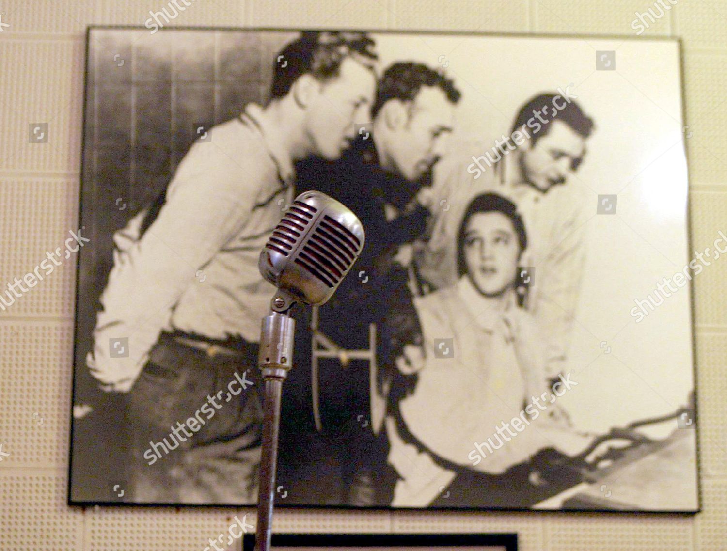 Microphone Used By Presley Johnny Cash Editorial Stock Photo - Stock ...