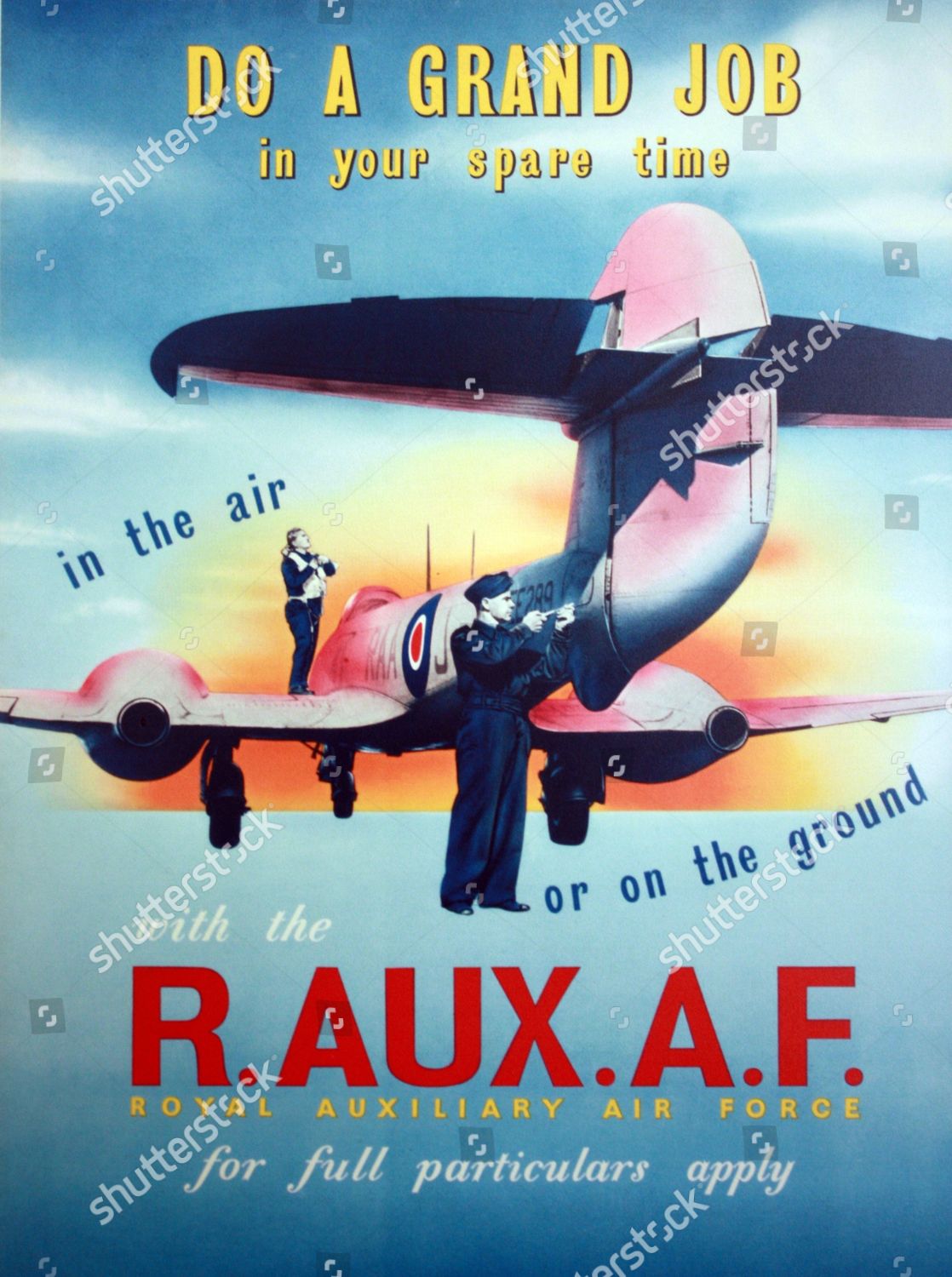 Wwii 19391945 Raf Royal Air Force Editorial Stock Photo - Stock Image ...