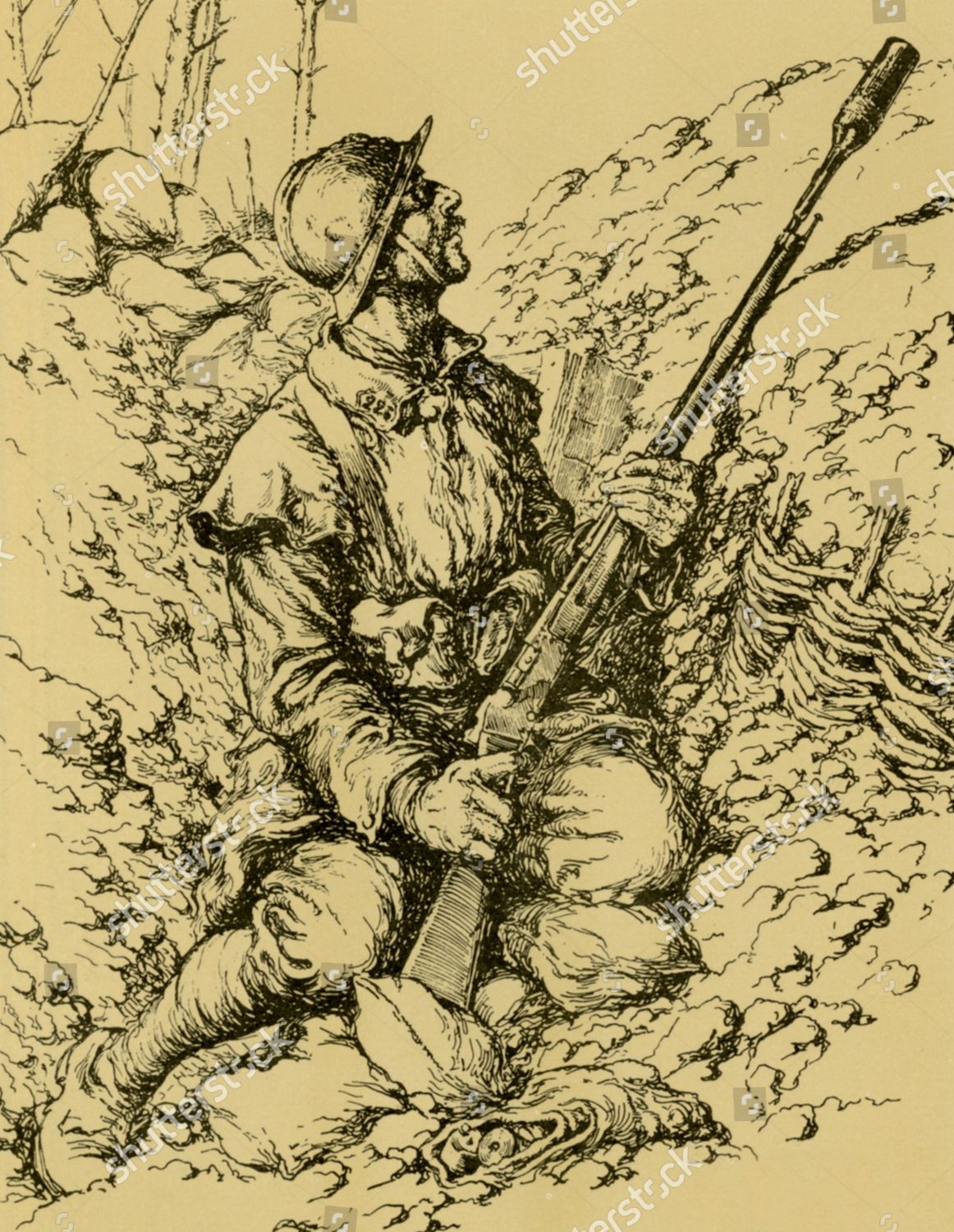 World War 1 1914 1918illustration Grenadier Editorial Stock Photo ...