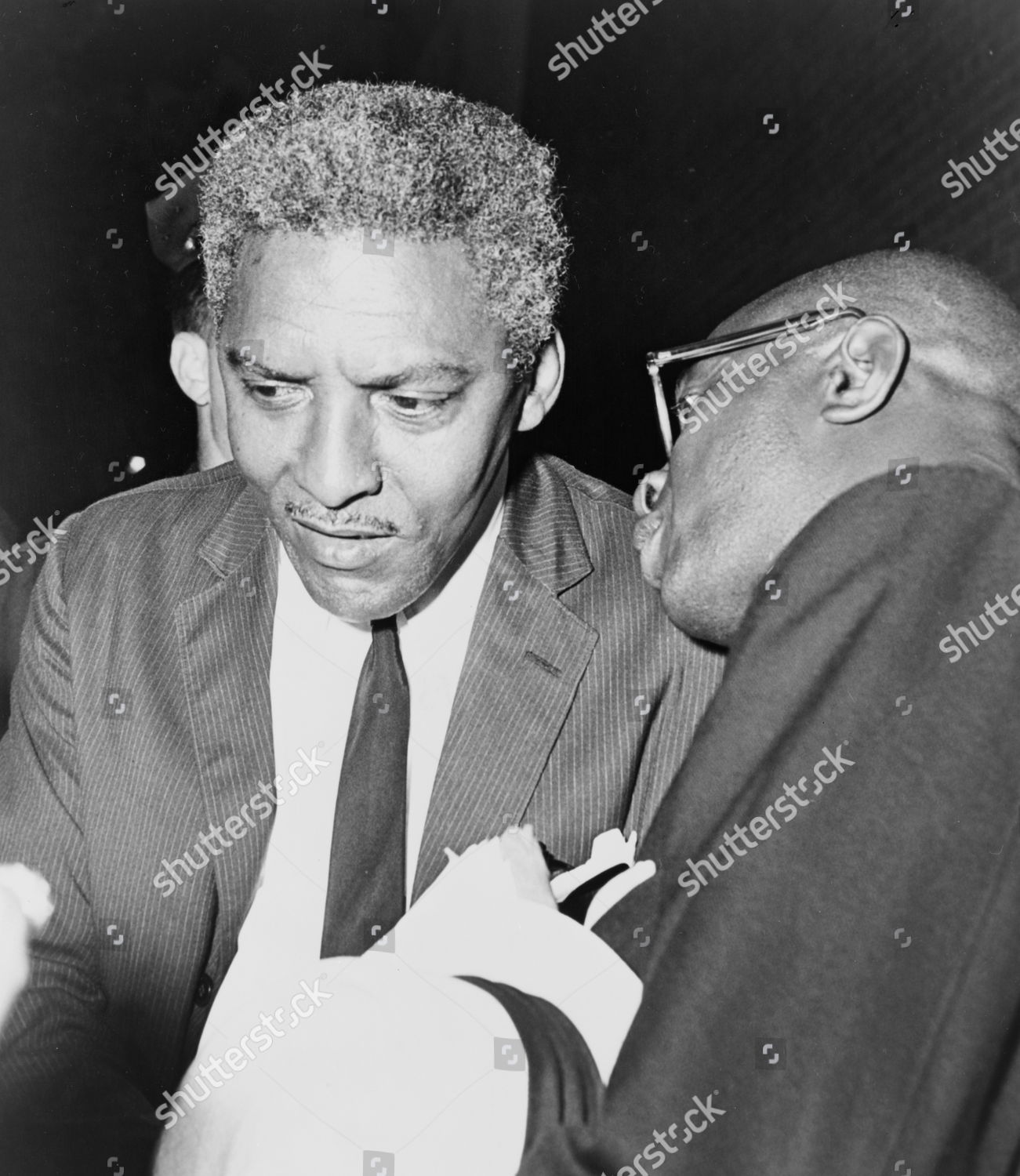 Photograph Bayard Rustin 19121987 American Leader Editorial Stock Photo ...