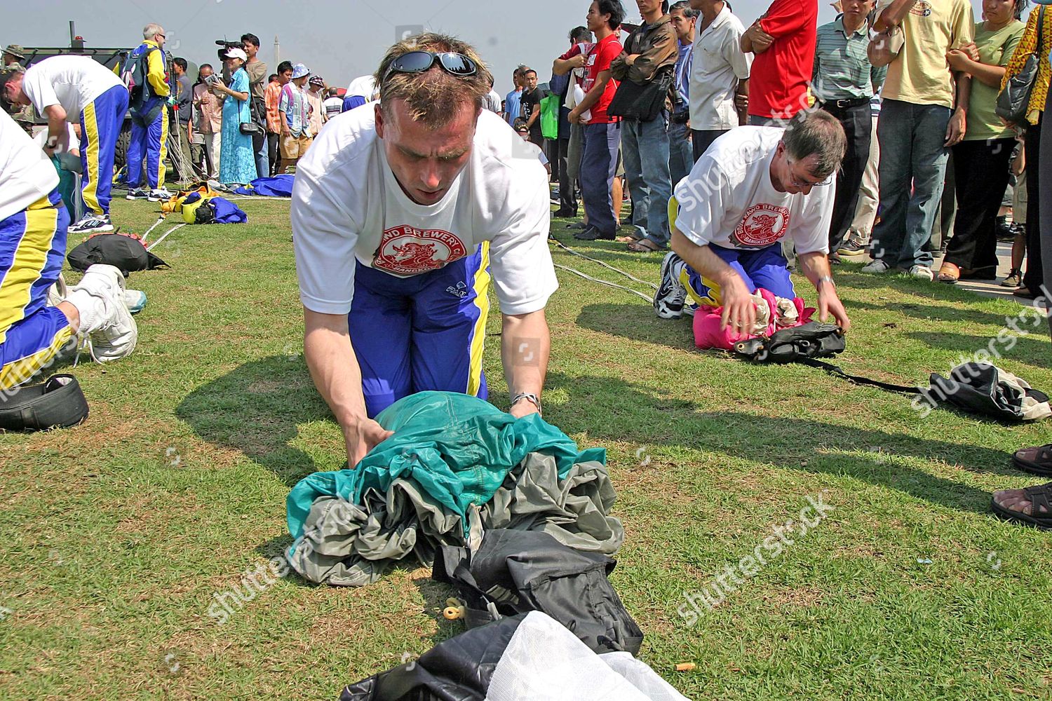 World Record Mass Freefall Jump Landing Editorial Stock Photo - Stock ...
