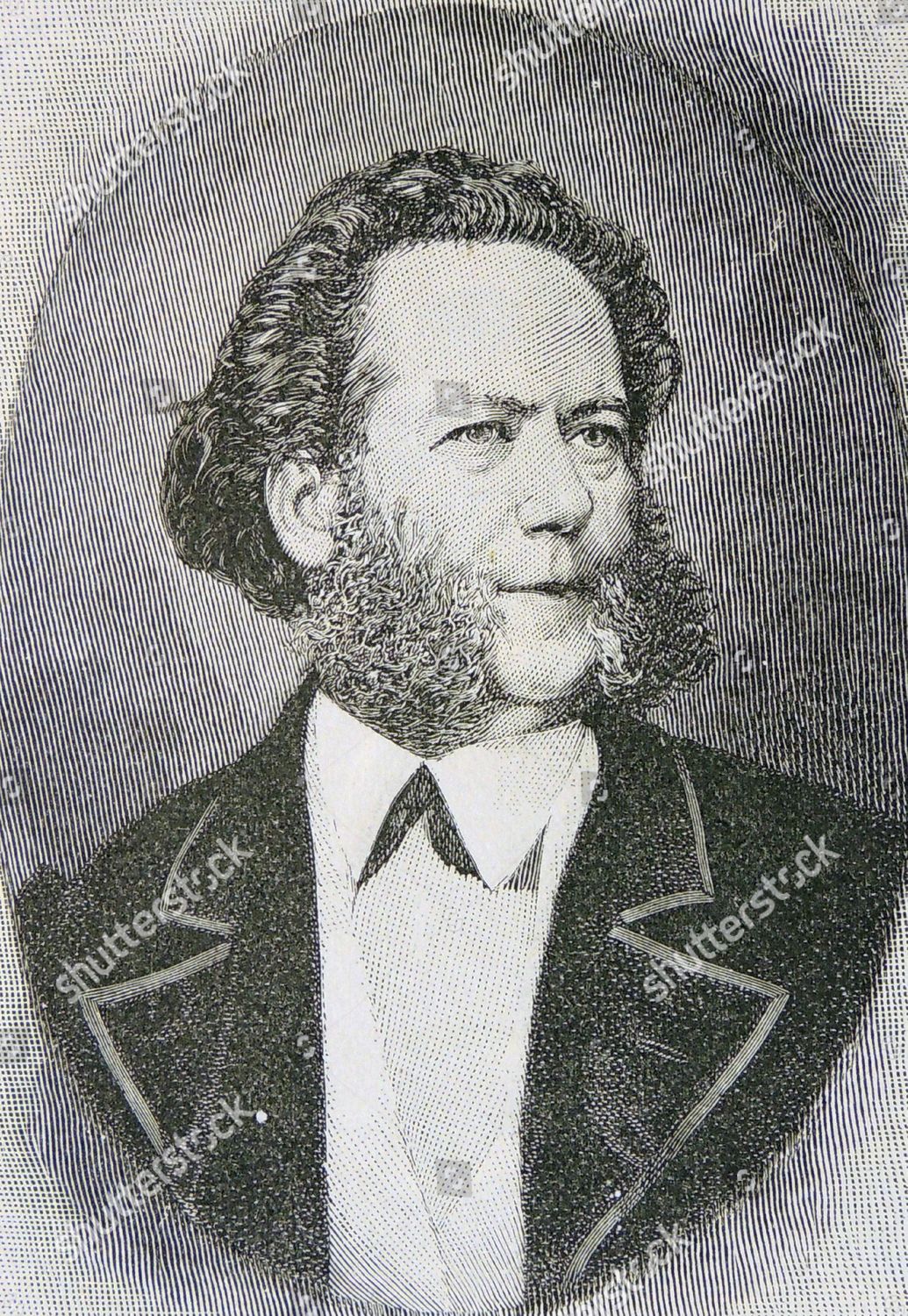 Henrik Ibsen 18281906 Norwegian Poet Dramatist Editorial Stock Photo ...