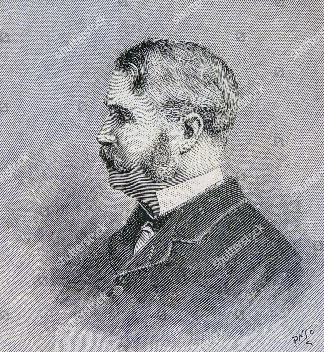 William Schwenck Gilbert 18361911 British Humourist Editorial Stock ...
