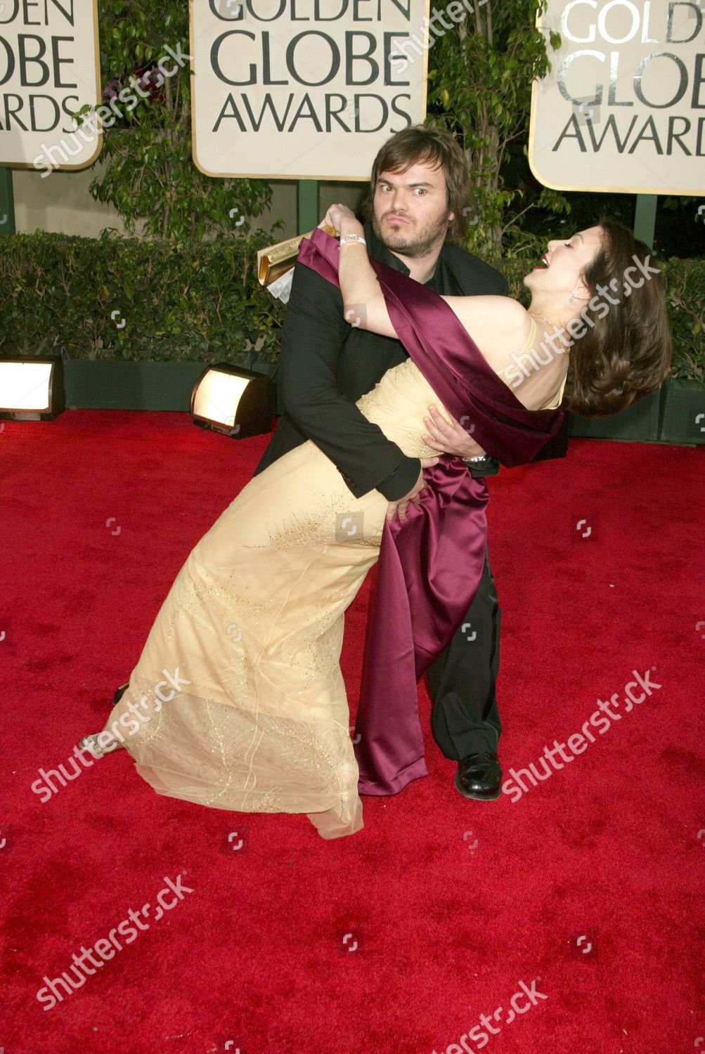 Jack Black Laura Kightlinger Editorial Stock Photo - Stock Image ...