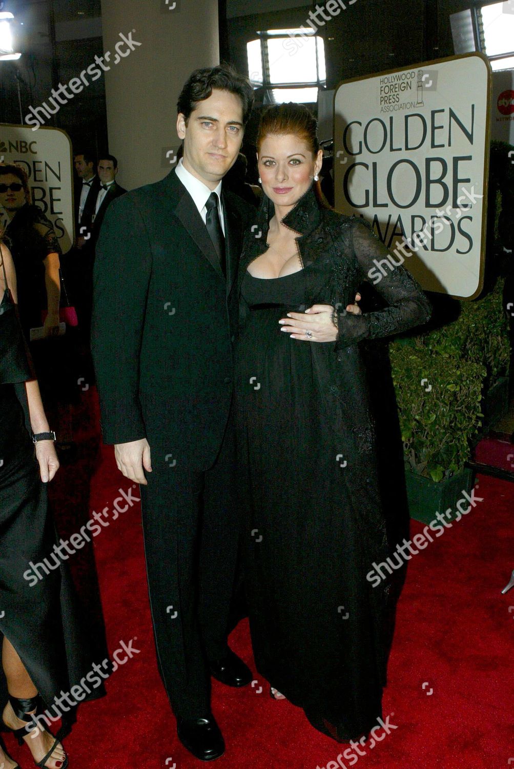 Pregnant Debra Messing Husband Daniel Zelman Editorial Stock Photo ...